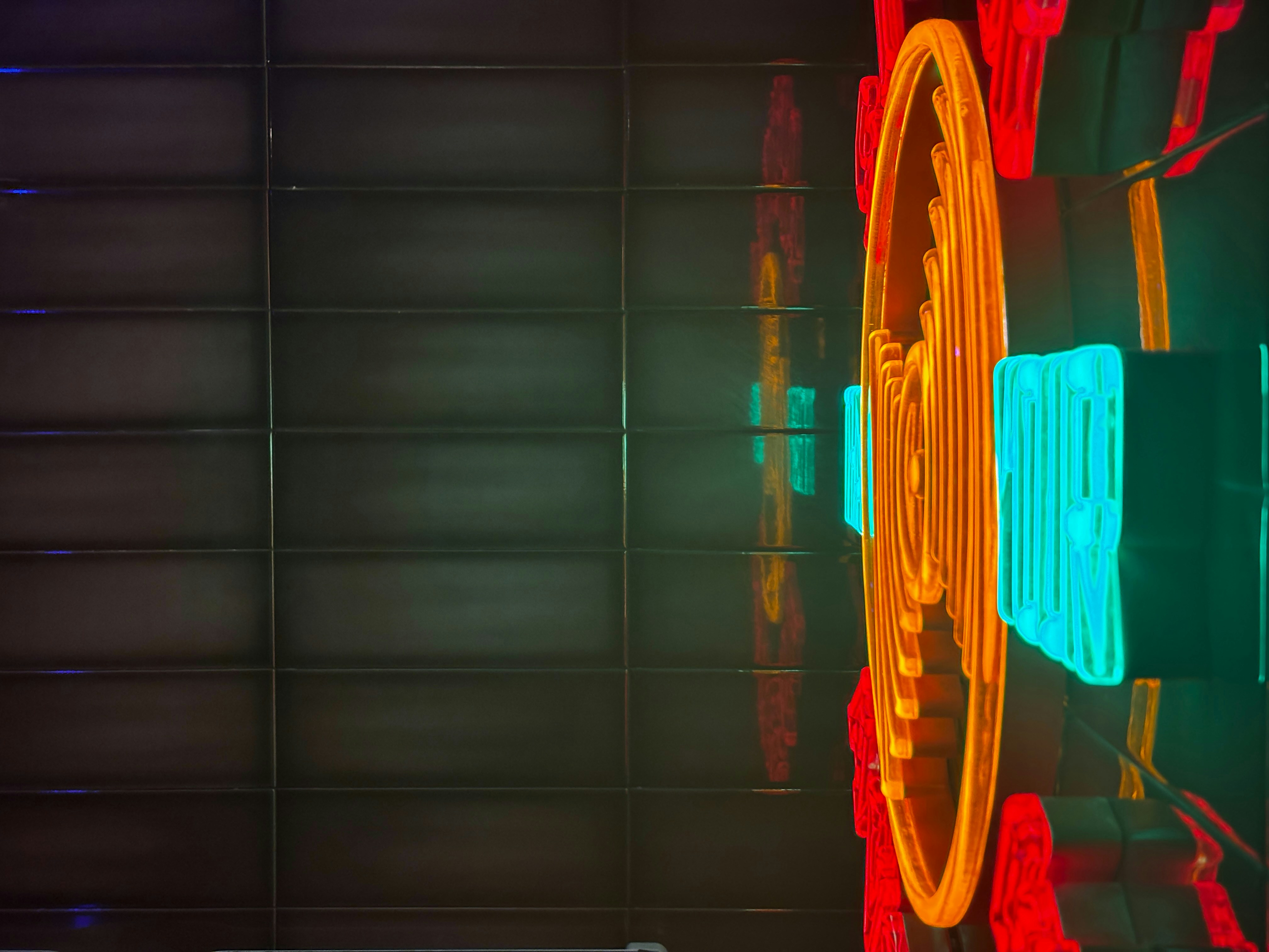 Neon Reverie: A Dance of Light and Color