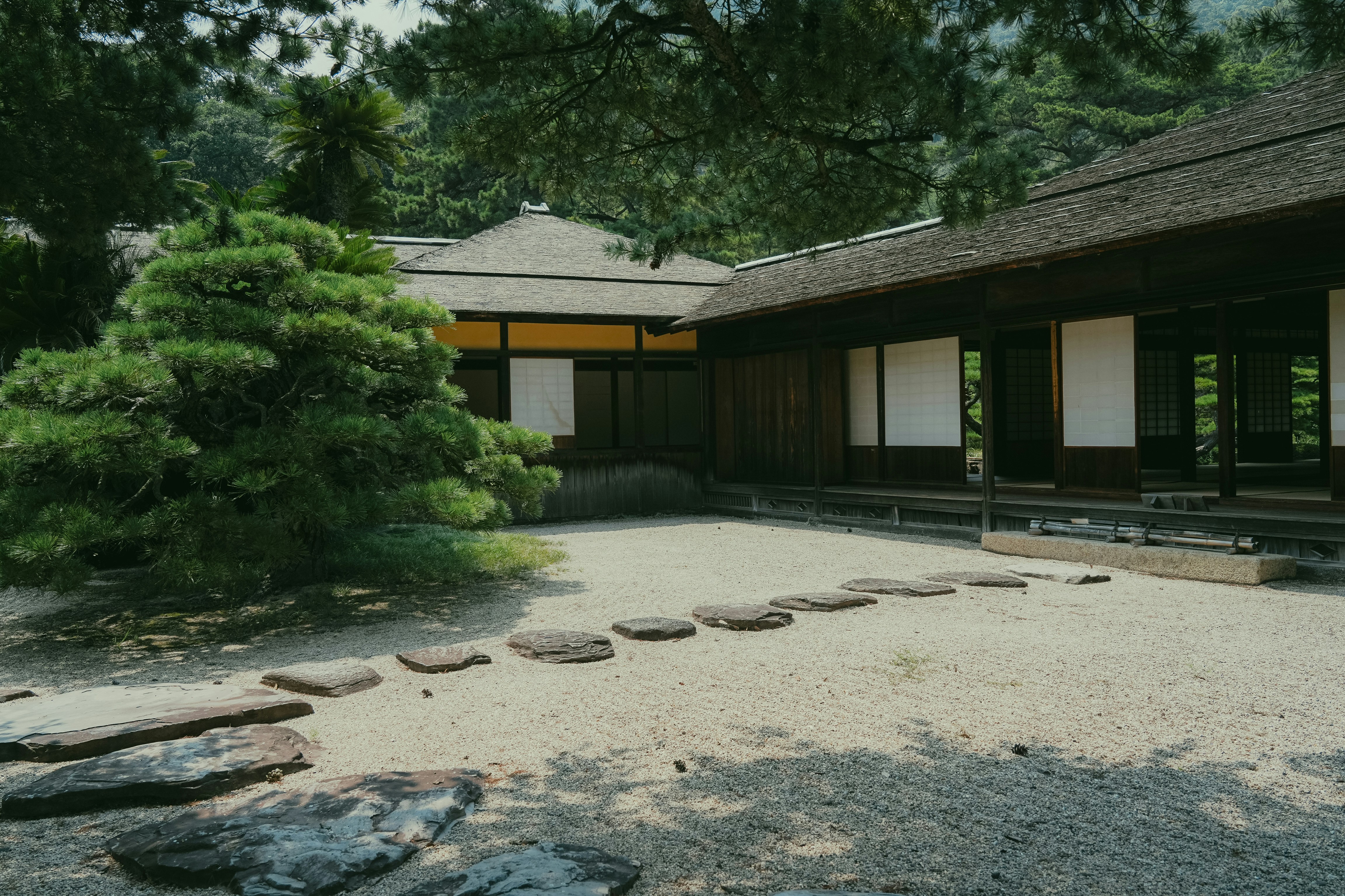 Serenity in Stone and Wood: A Japanese Garden Retreat