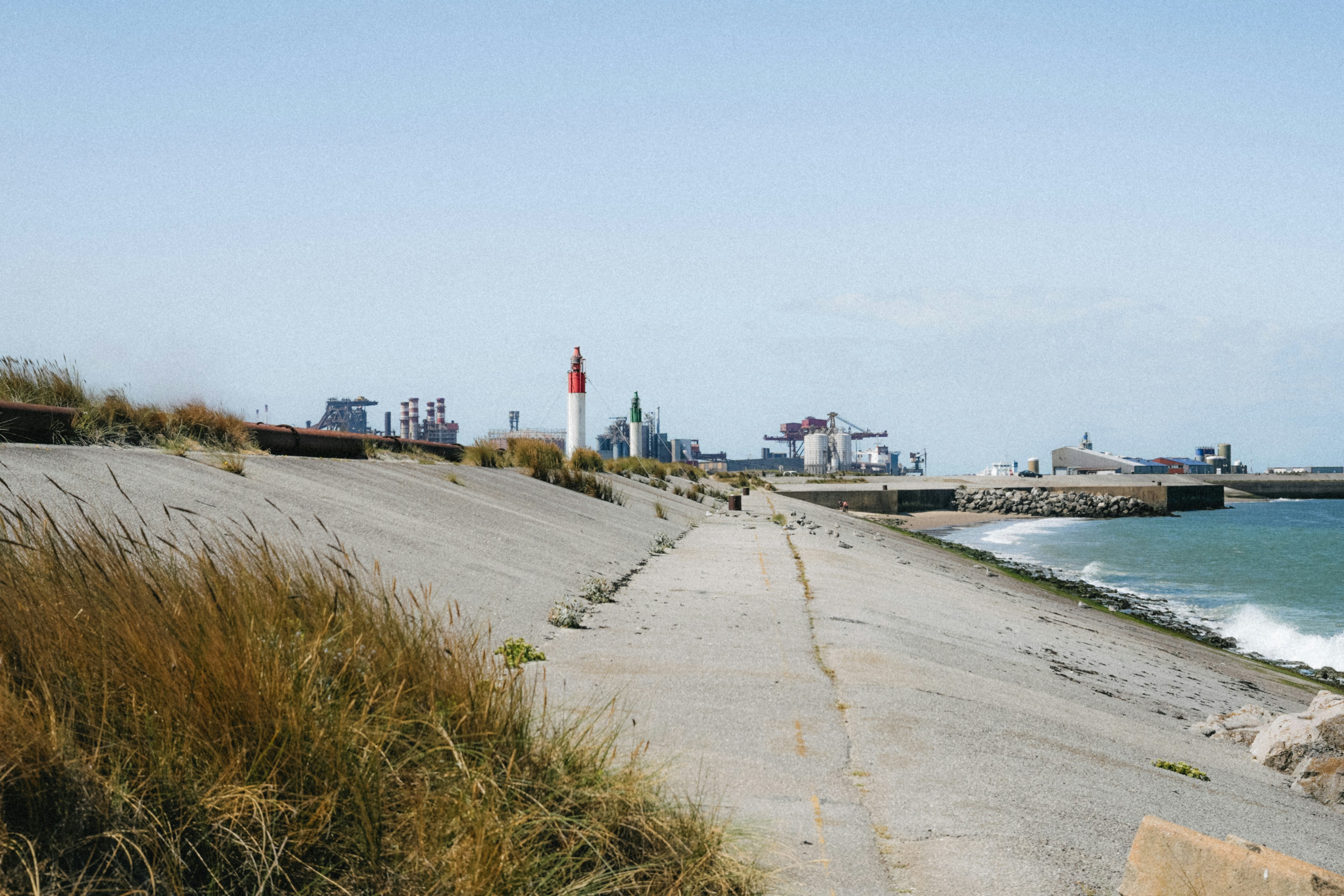 Industrial Harmony by the Shoreline
