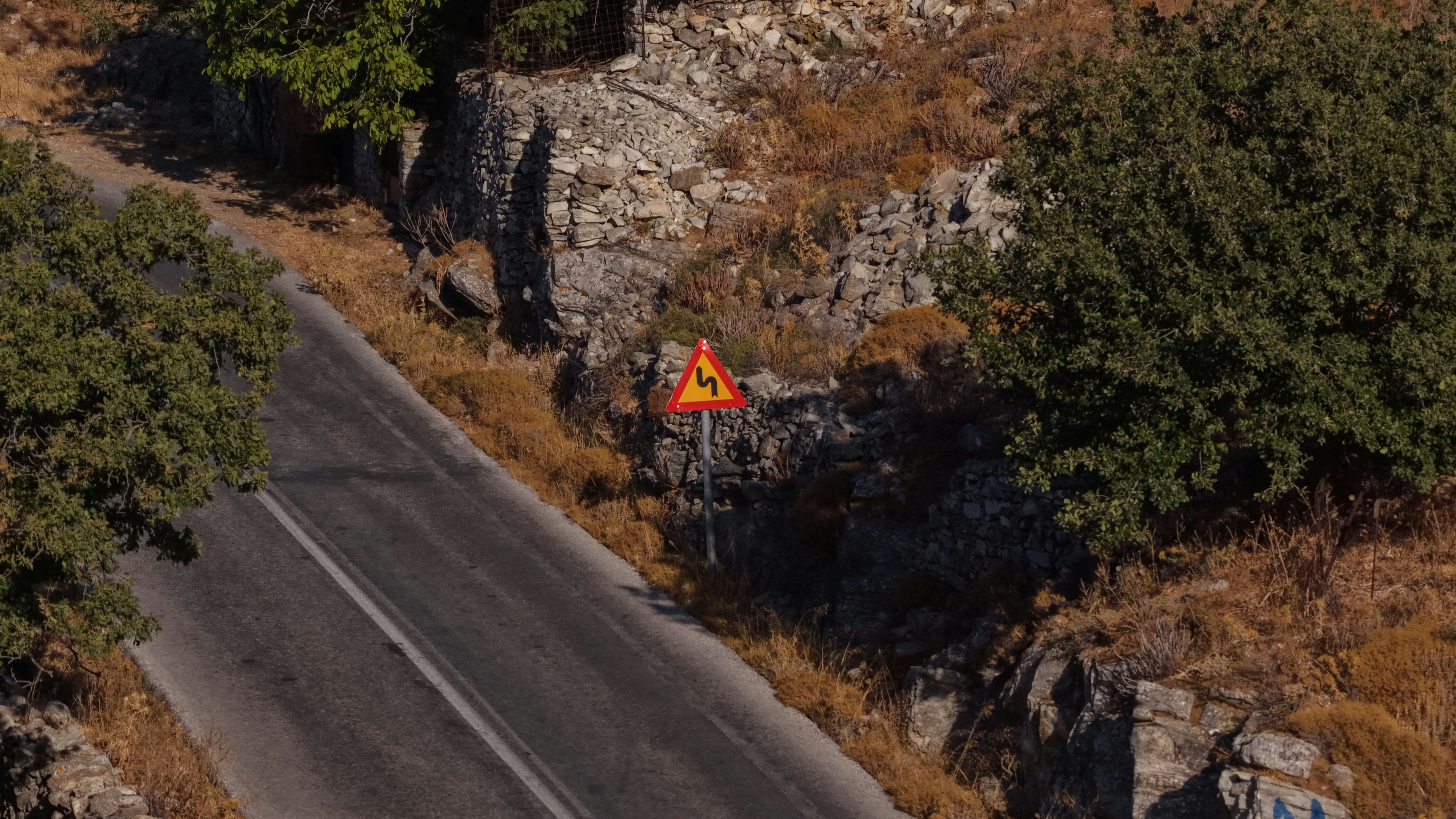 Navigating the Curves: A Road Sign's Perspective