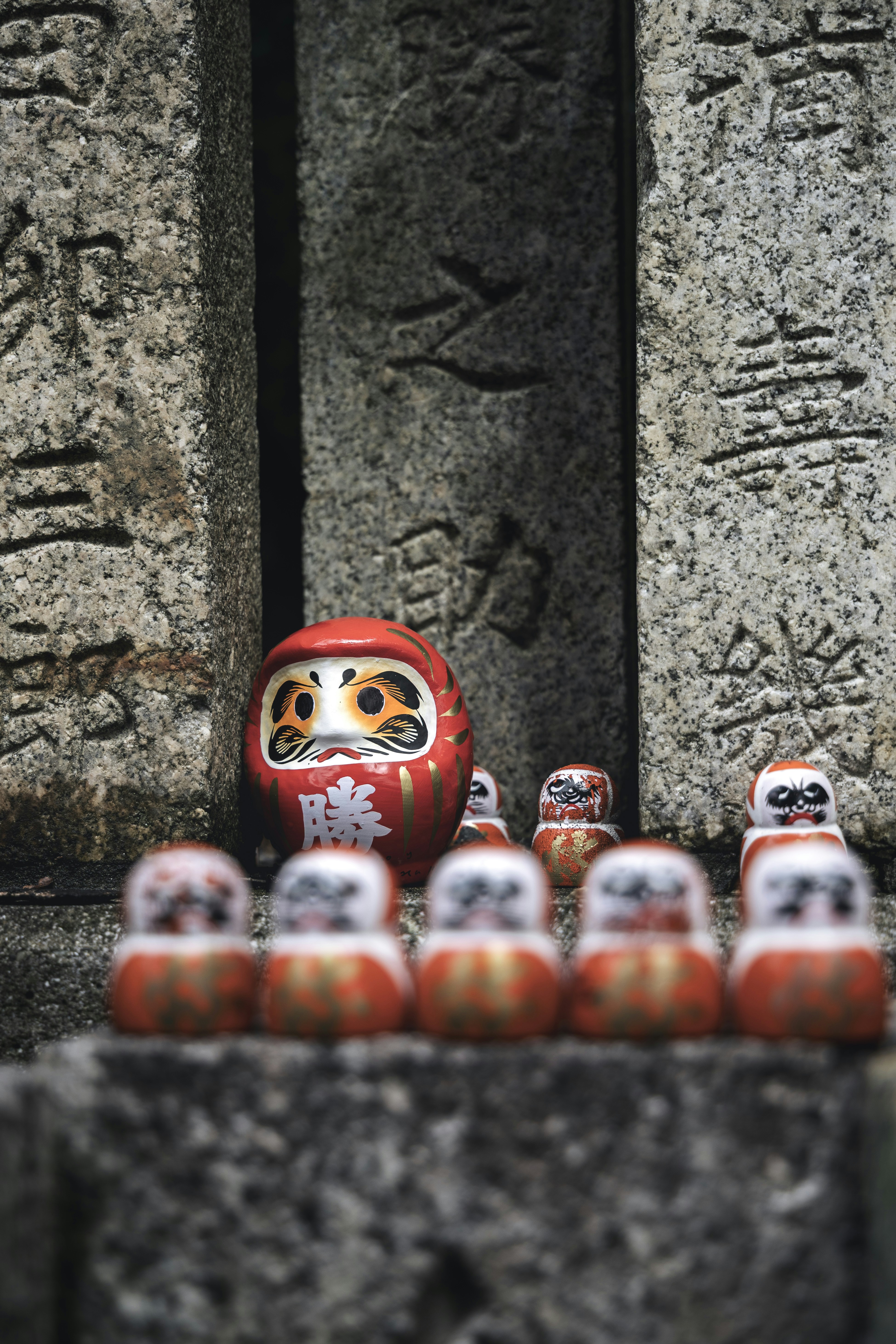 Guardian of Fortitude: The Daruma's Watchful Gaze