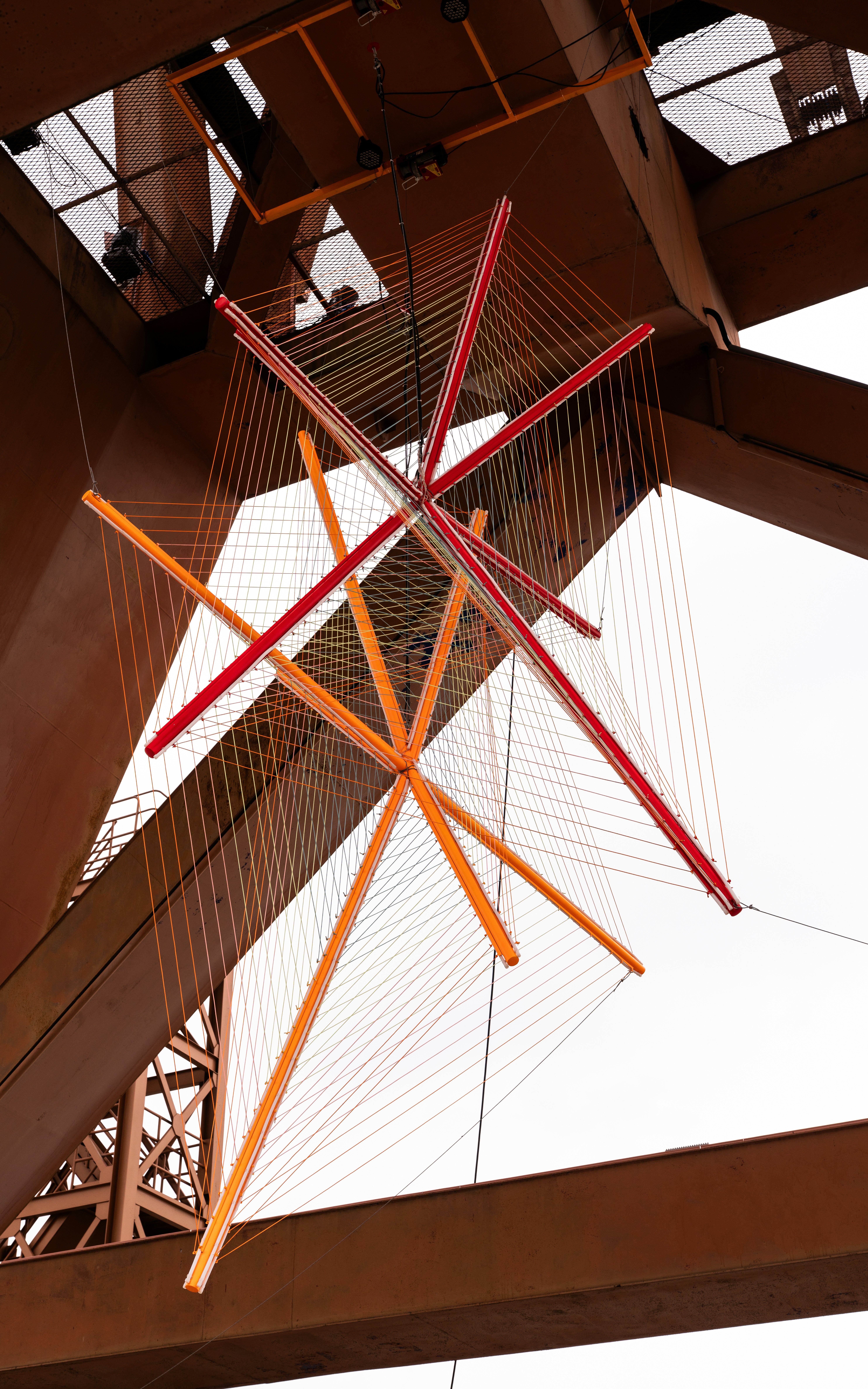 Intersecting Dimensions: A Dance of Color and Structure