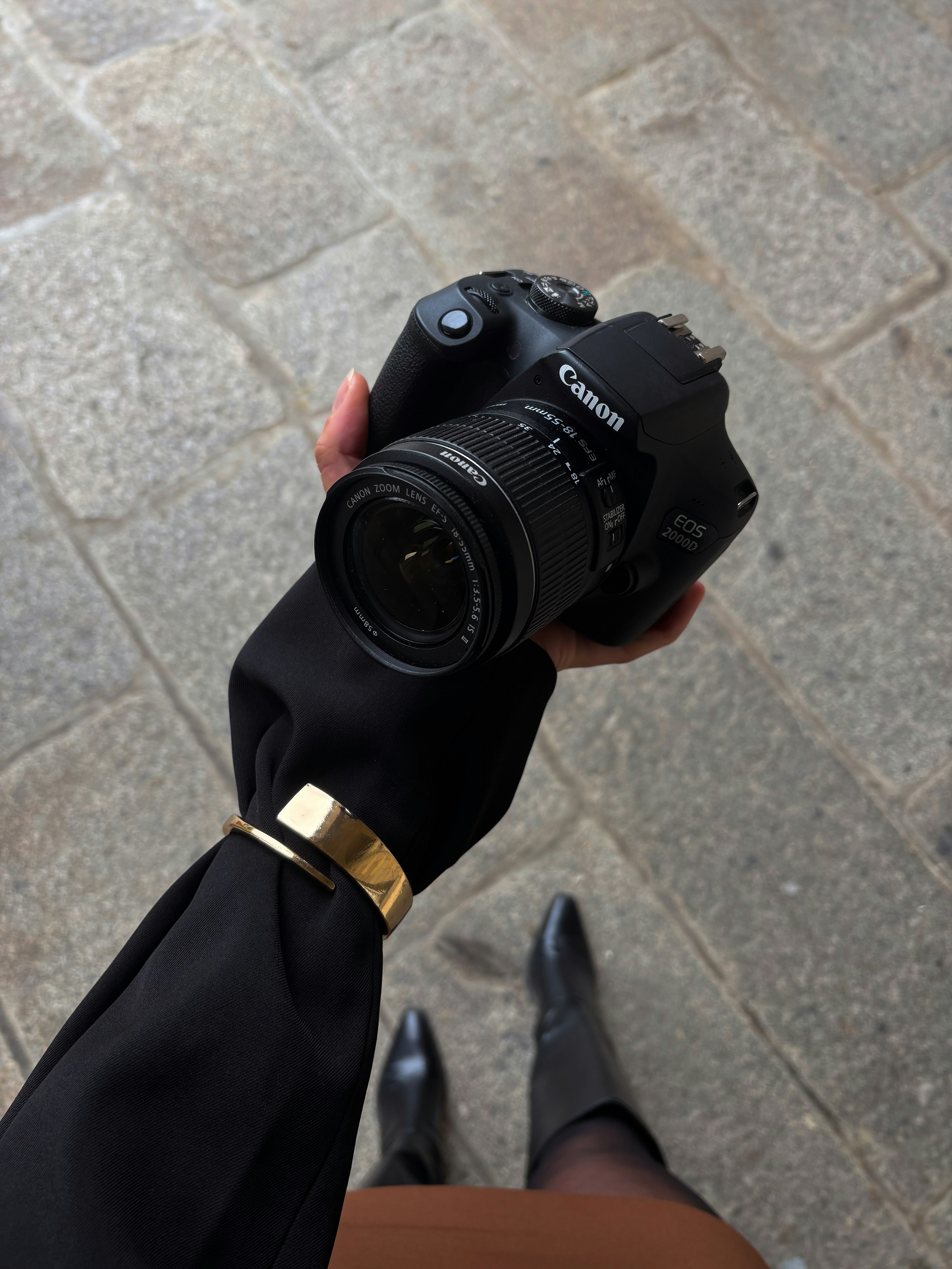 A Creative Capture: Holding the Canon EOS 2000D