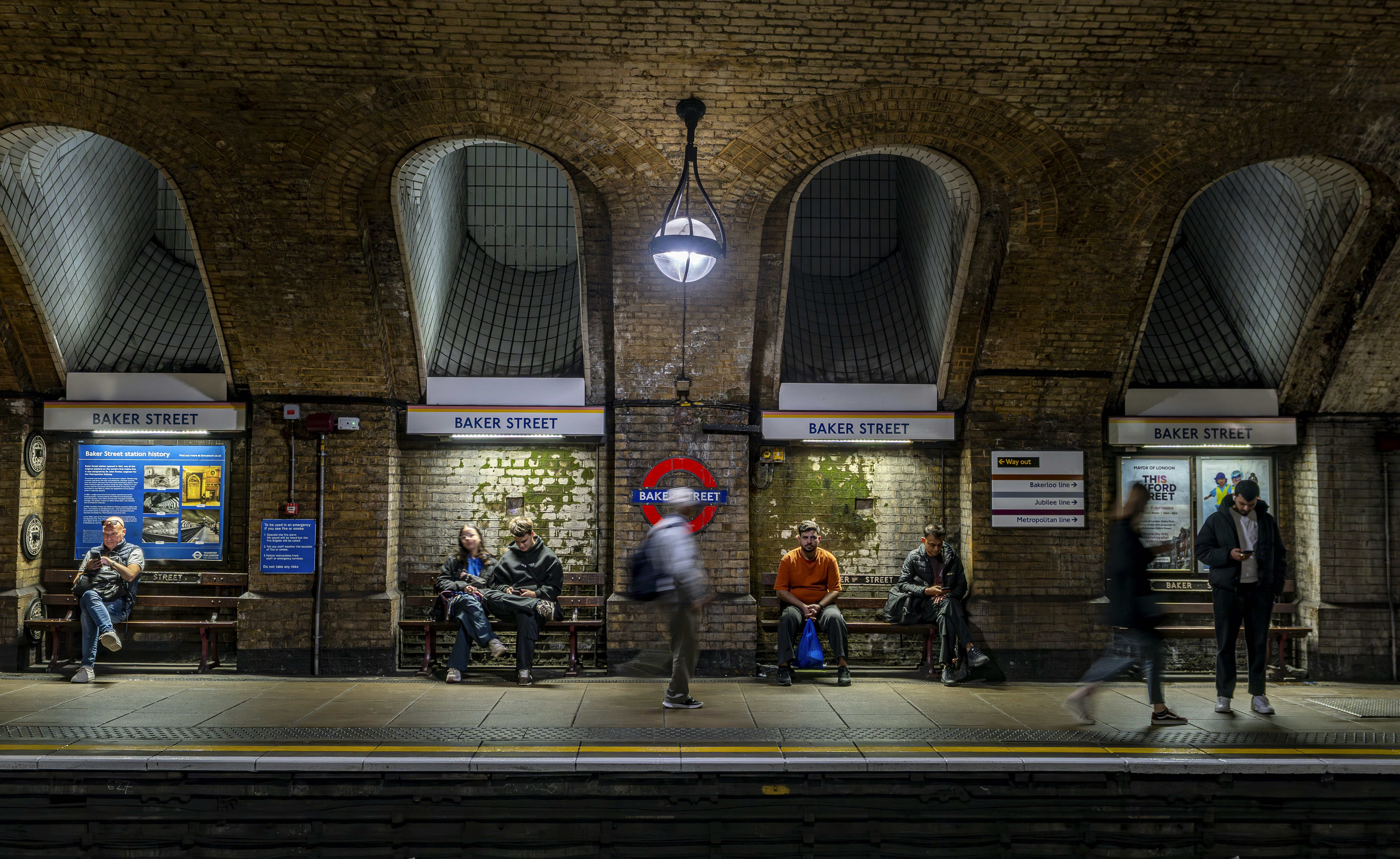 Urban Echoes: A Moment at Baker Street