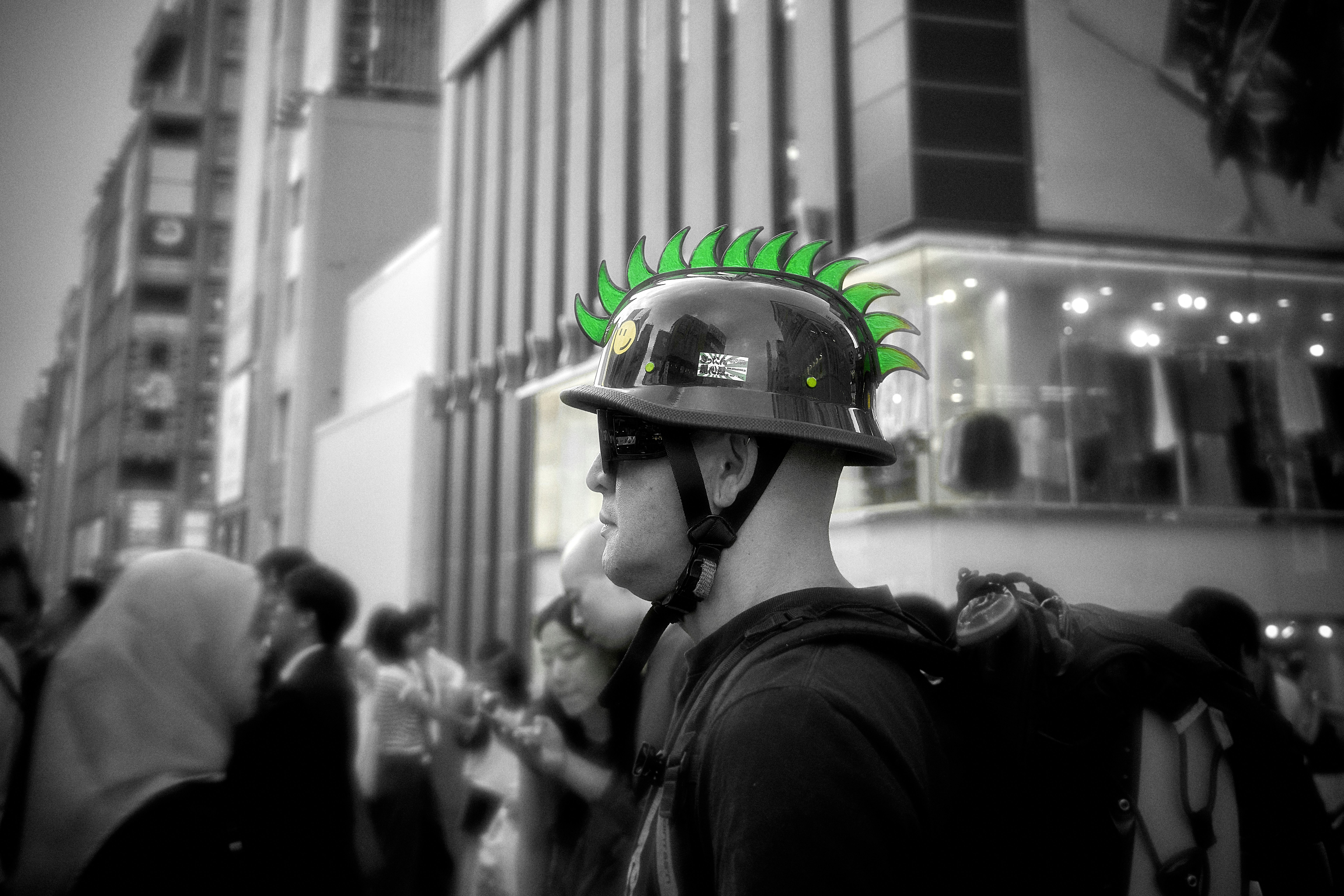Urban Rebel: The Mohawk Helmet