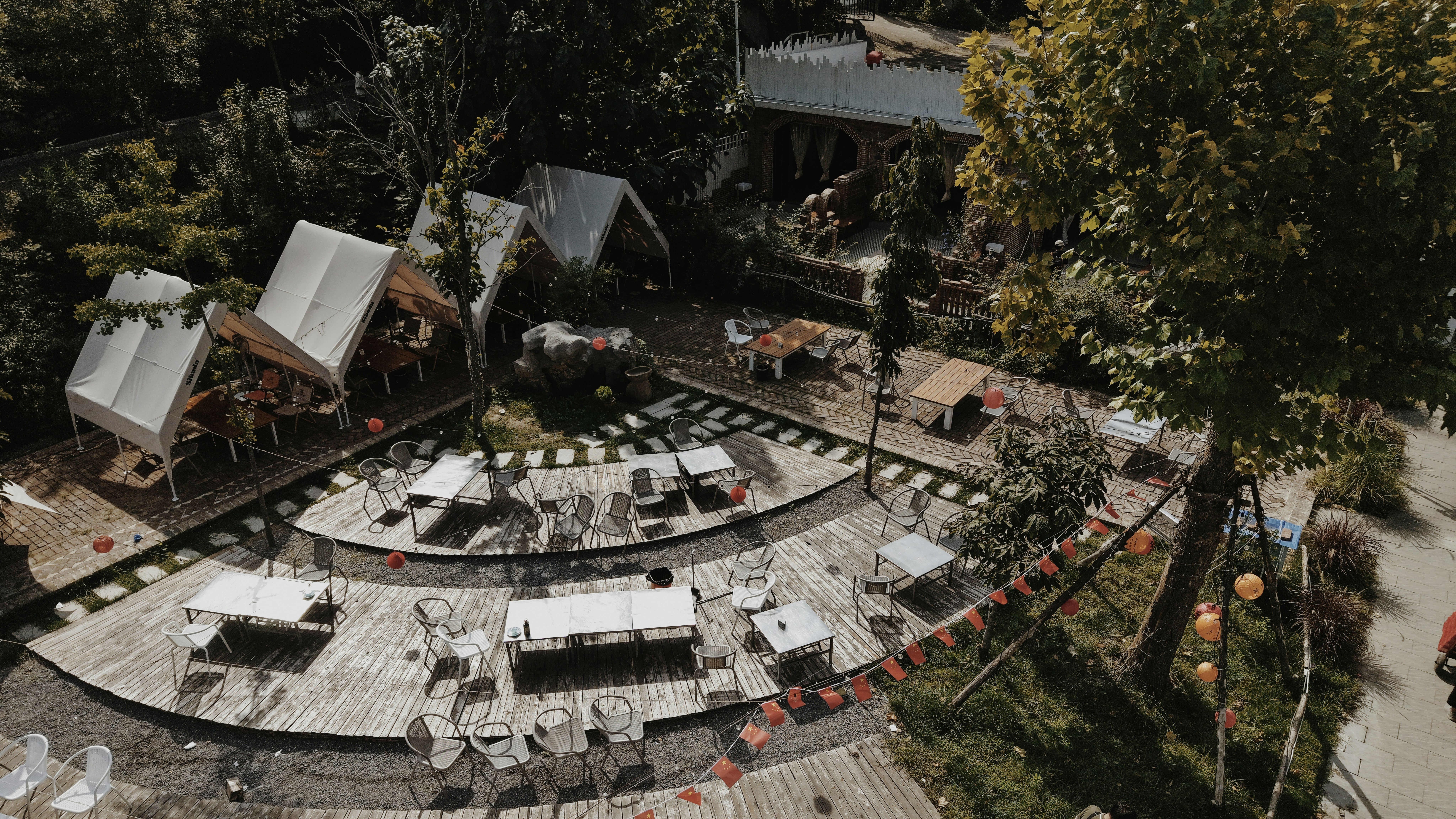 A Serene Gathering Space Amidst Nature's Embrace