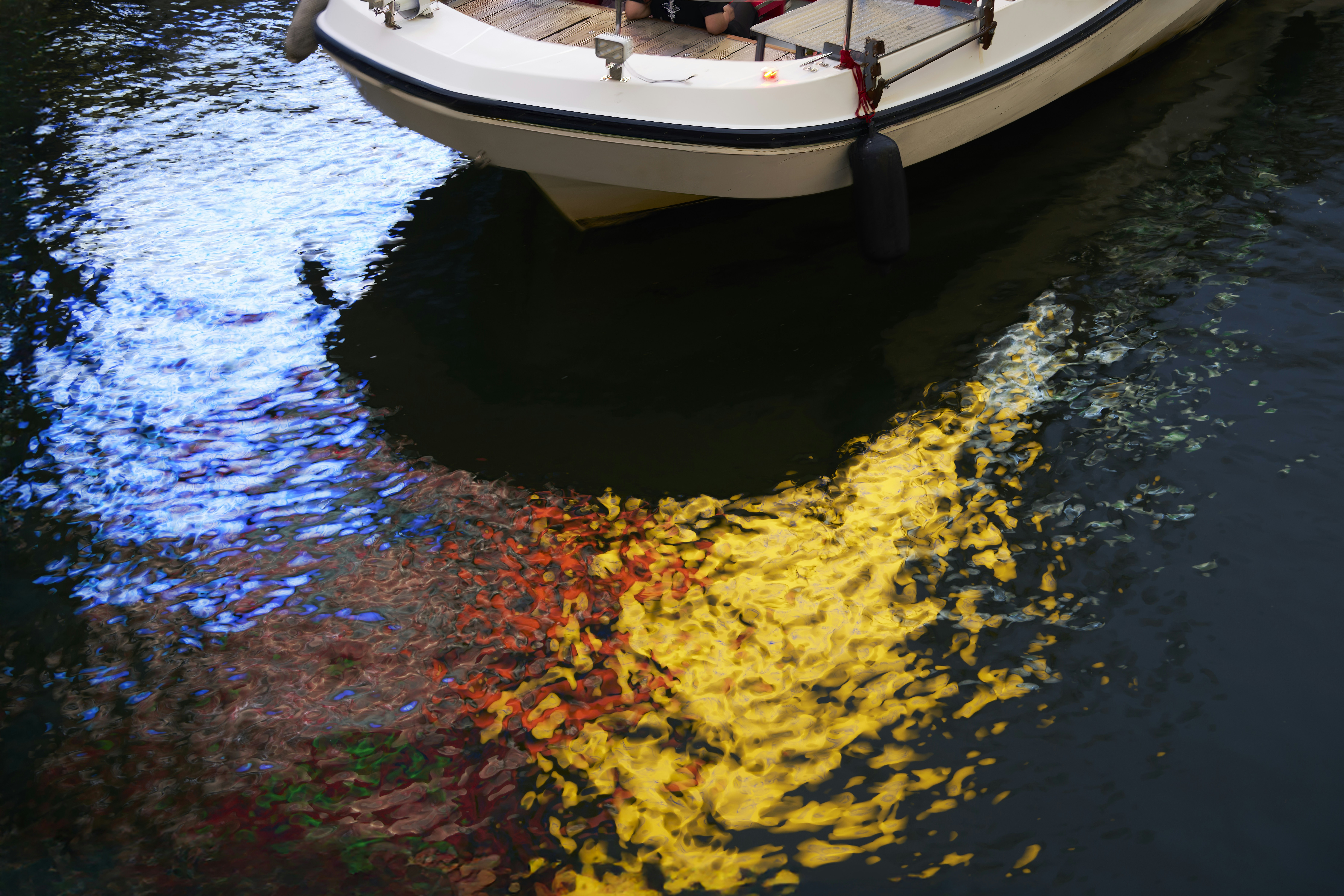Reflections of Color: A Serene Waterscape