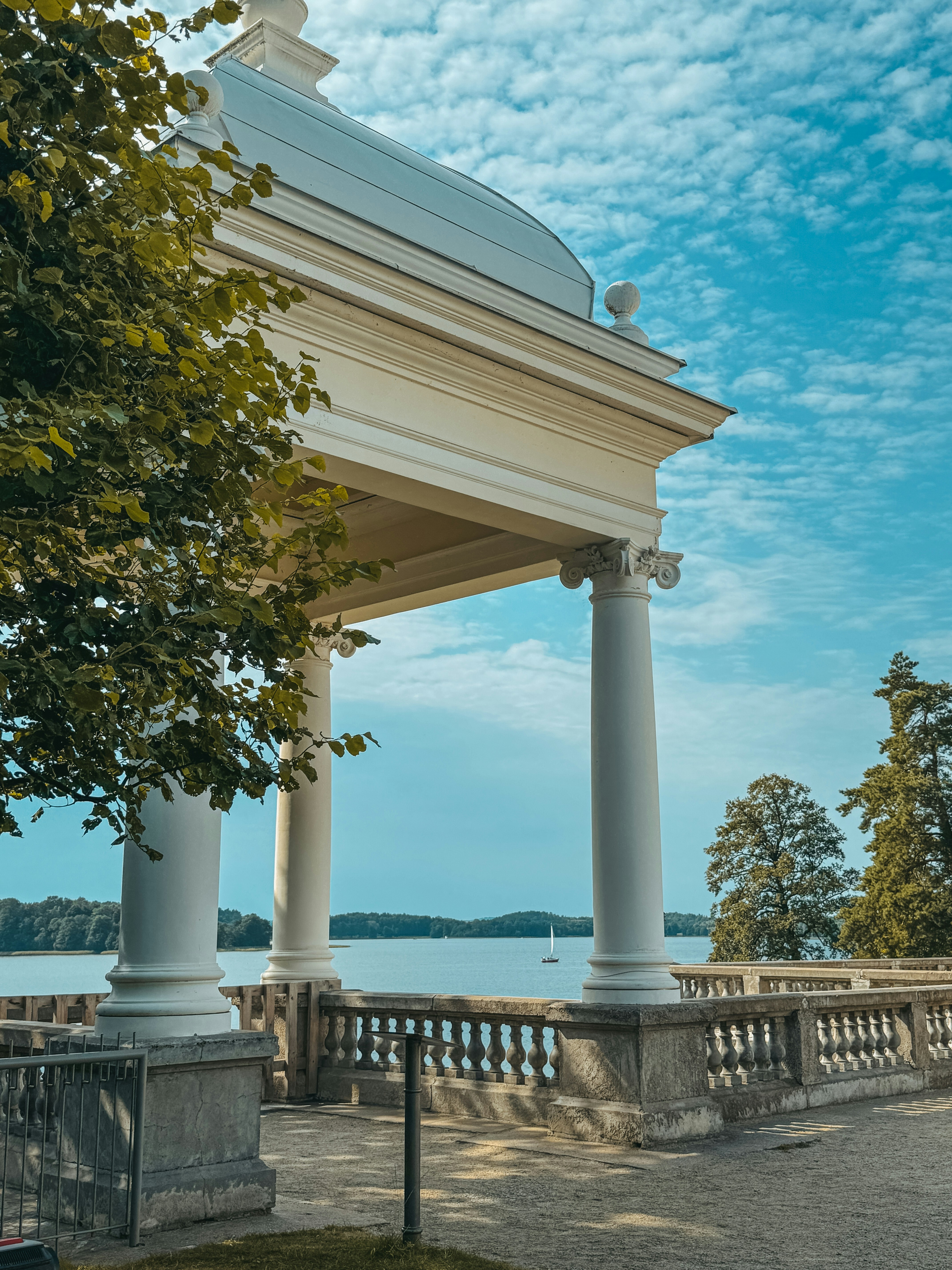 Architectural Harmony Amid Nature's Embrace
