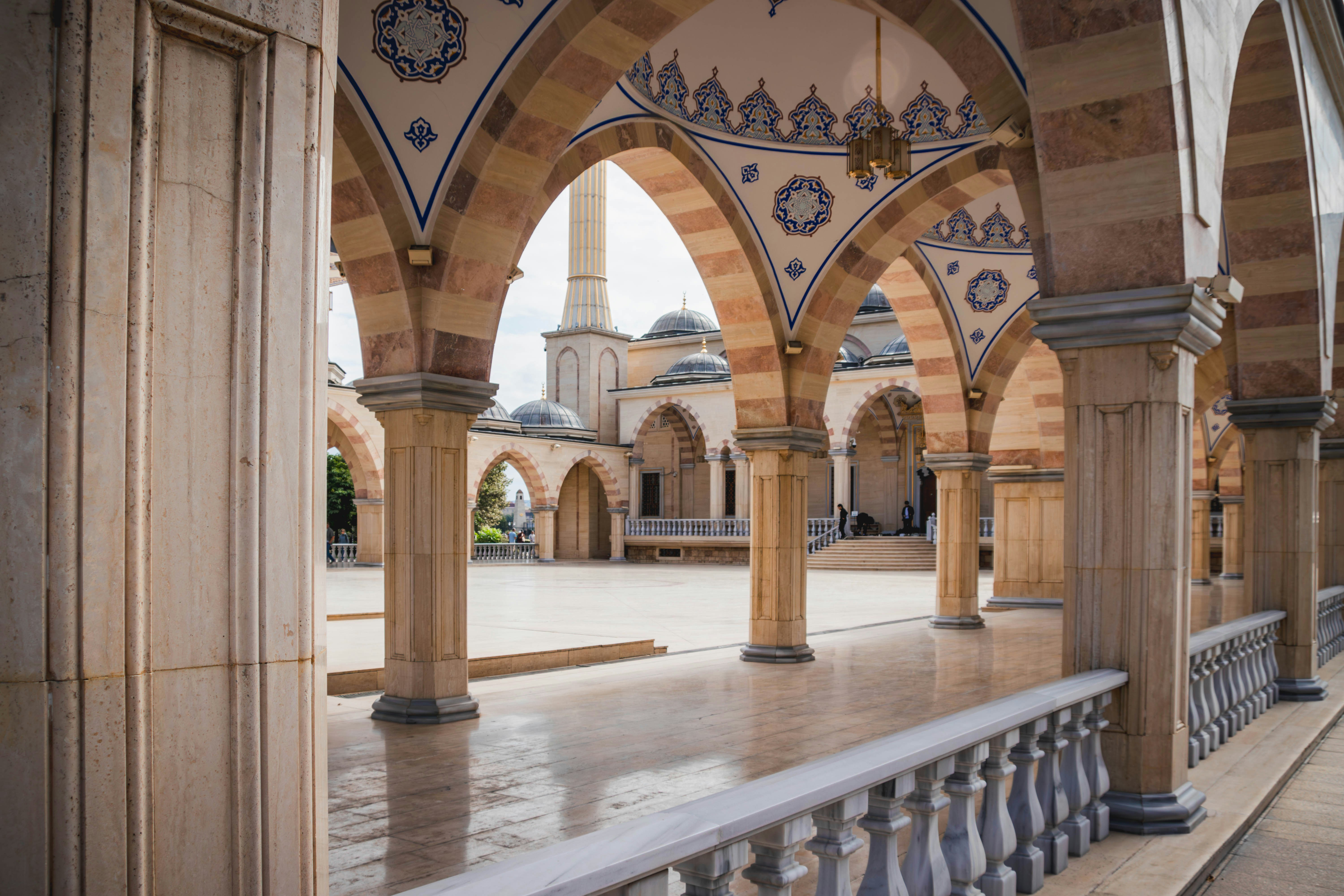 Harmony of Arches: A Serene Architectural Embrace