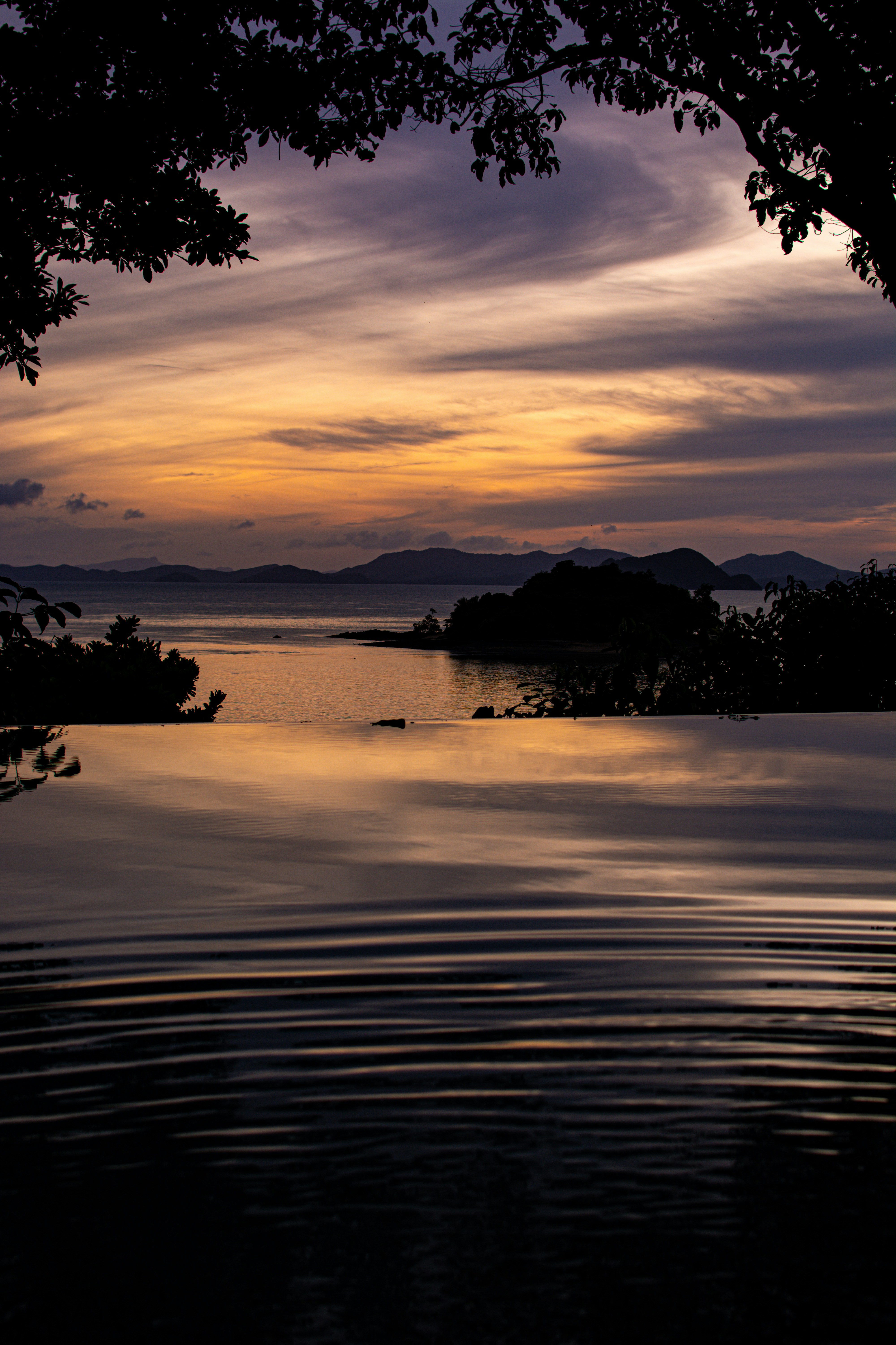 Serenity at Dusk: A Tranquil Waterscape