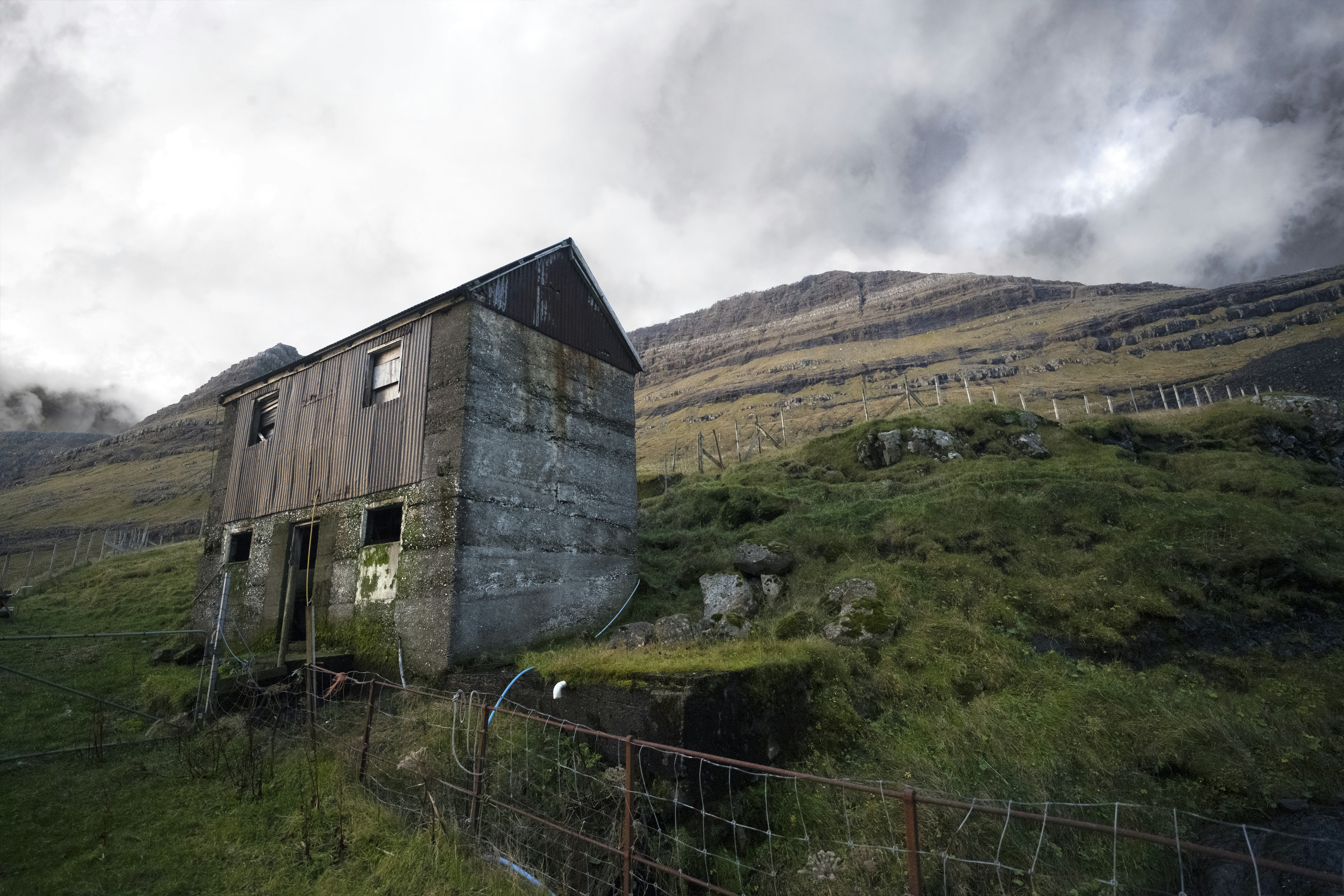 Whispers of Abandonment: A Weathered Homestead