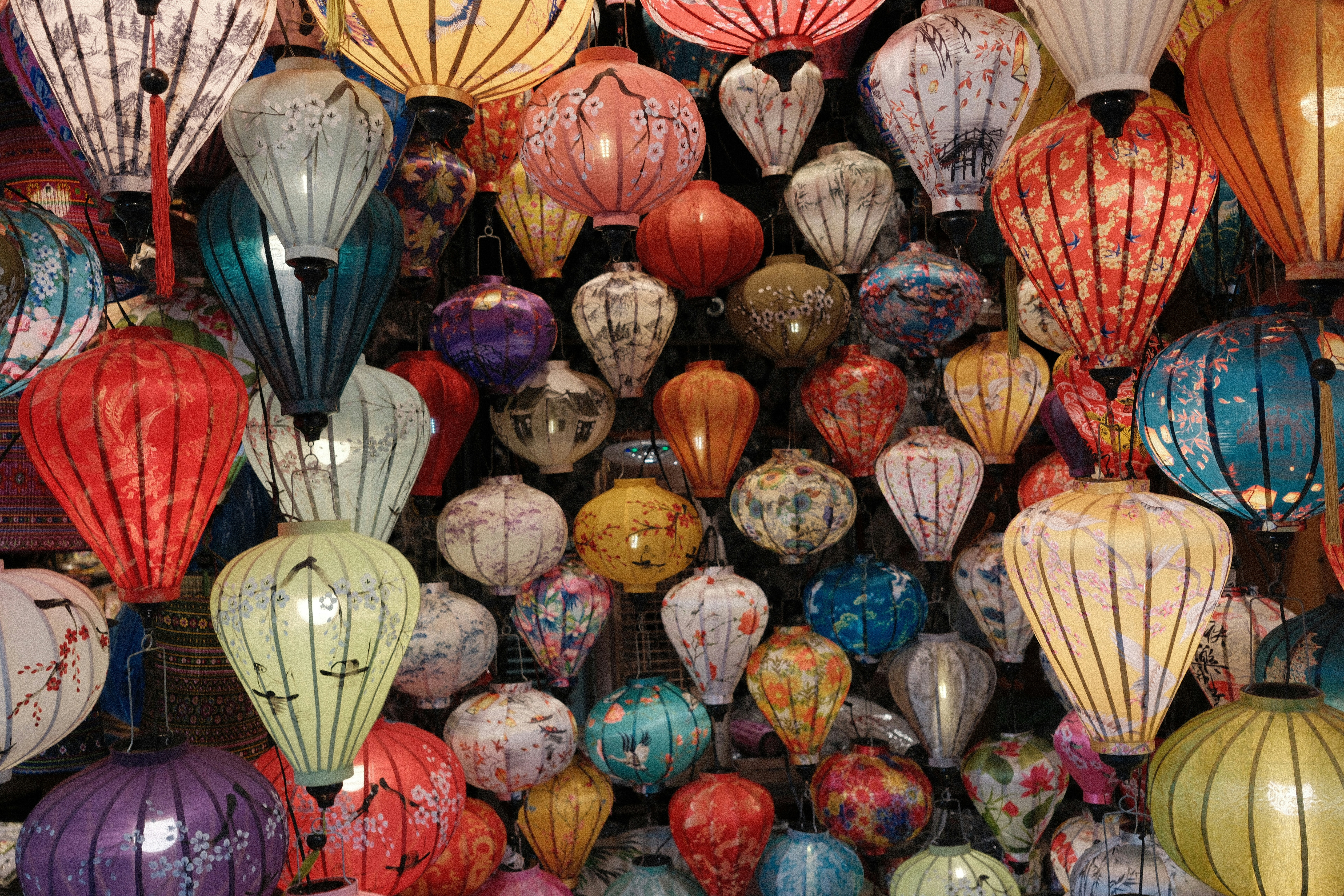A Symphony of Colors: Lanterns in Harmony