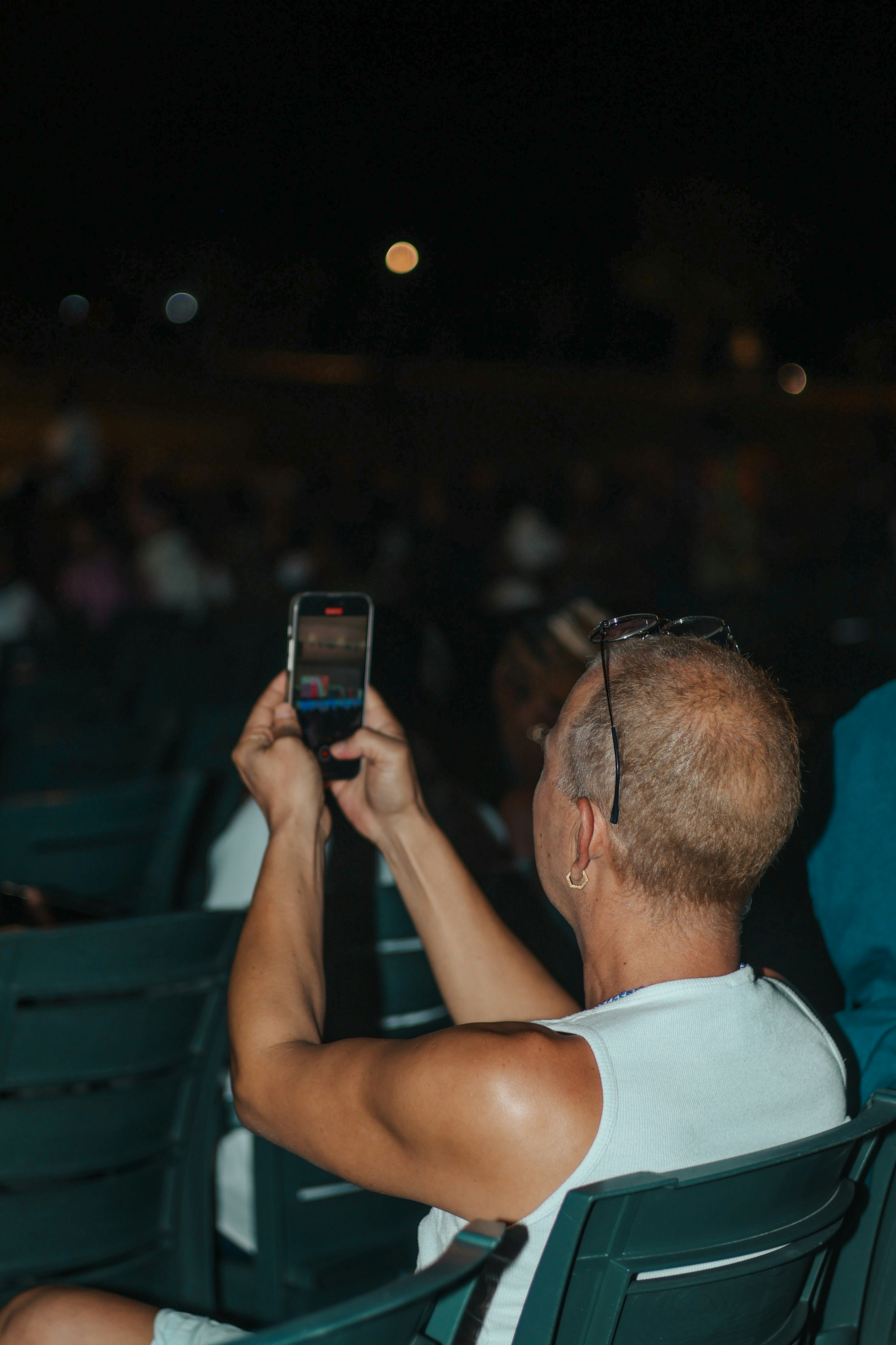 A Moment Captured in the Crowd