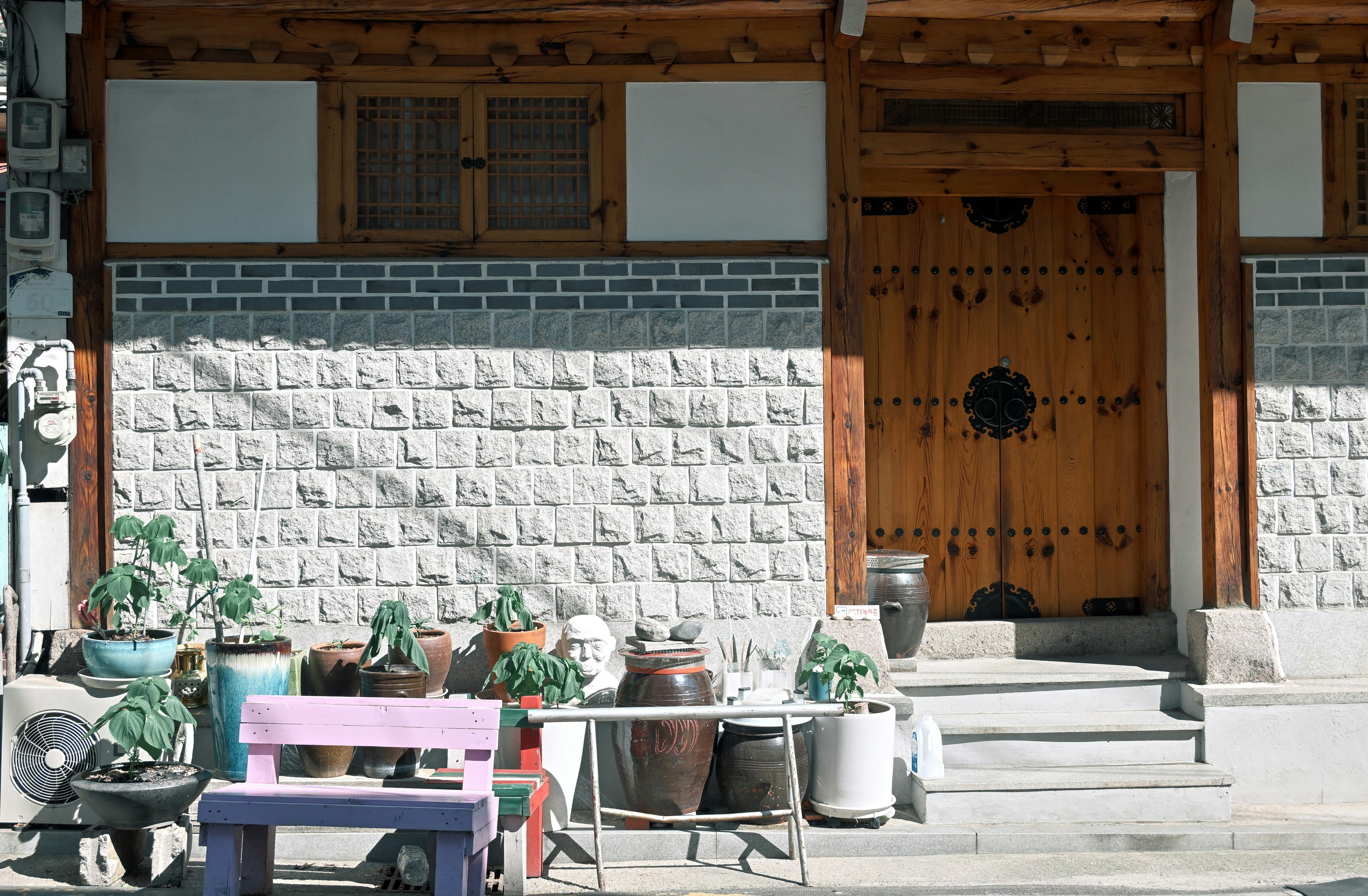 Whispers of Tradition: A Serene Entryway