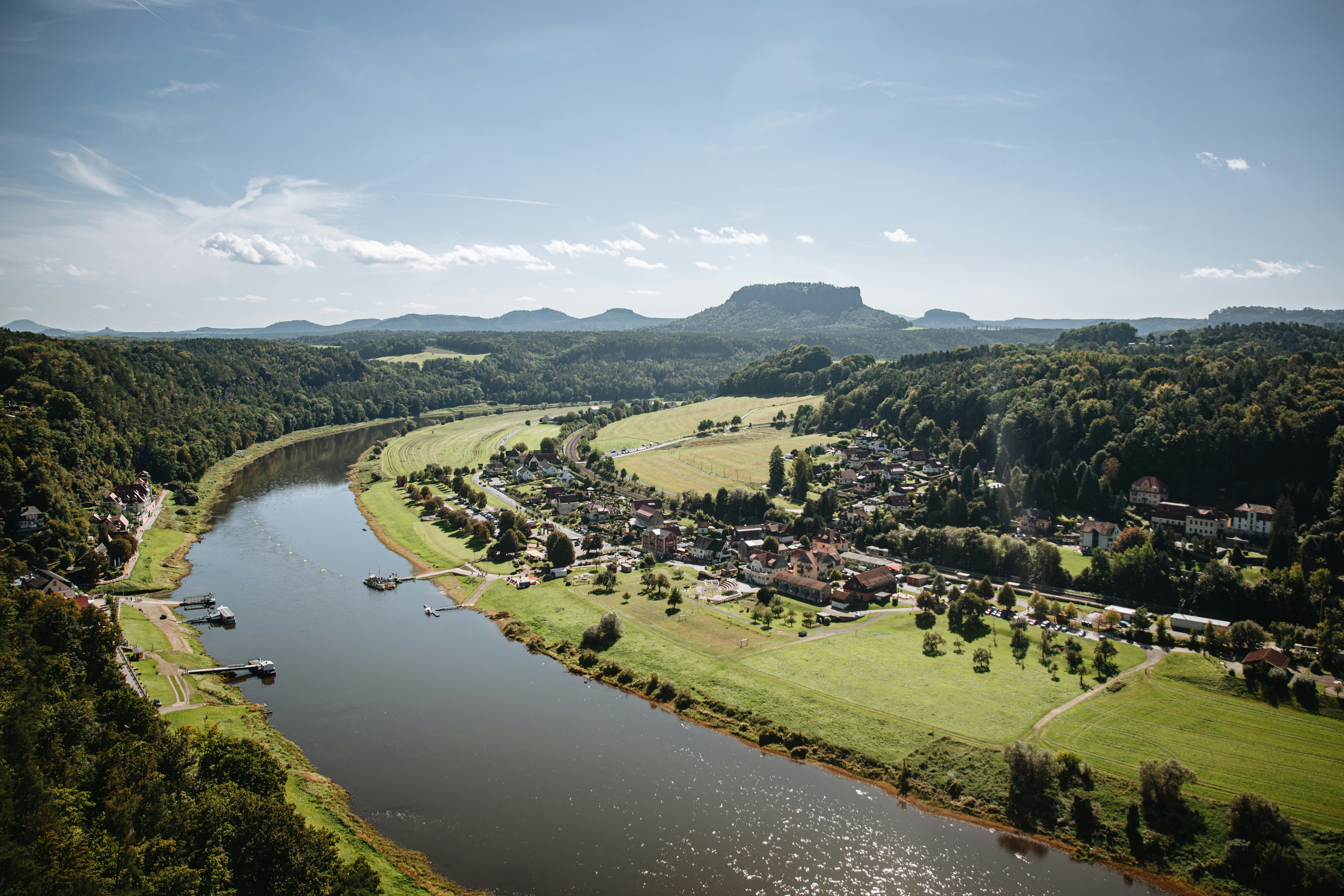 Serenity Along the Elbe: A Landscape of Harmony