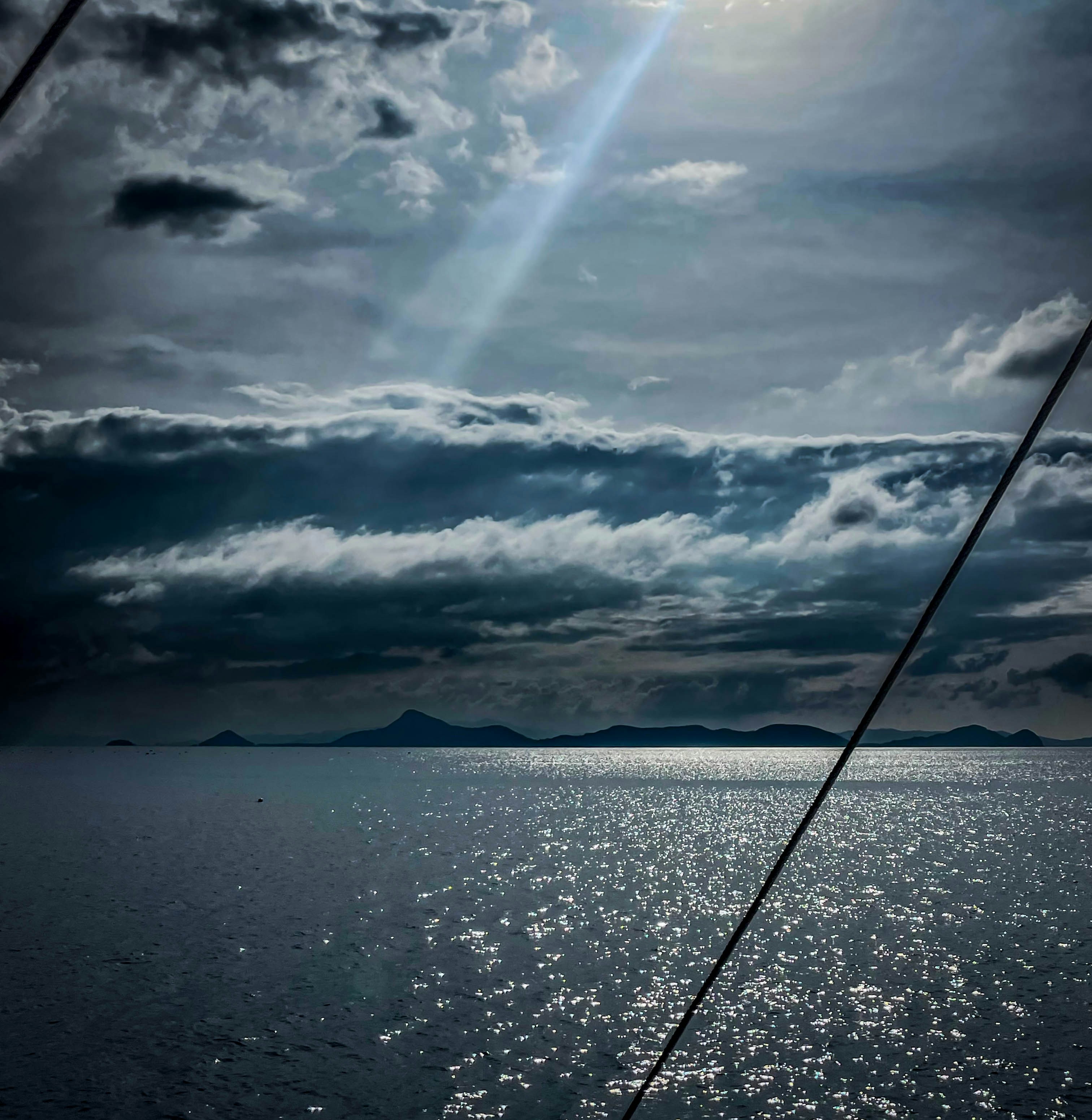 Veil of Light Over Tranquil Waters