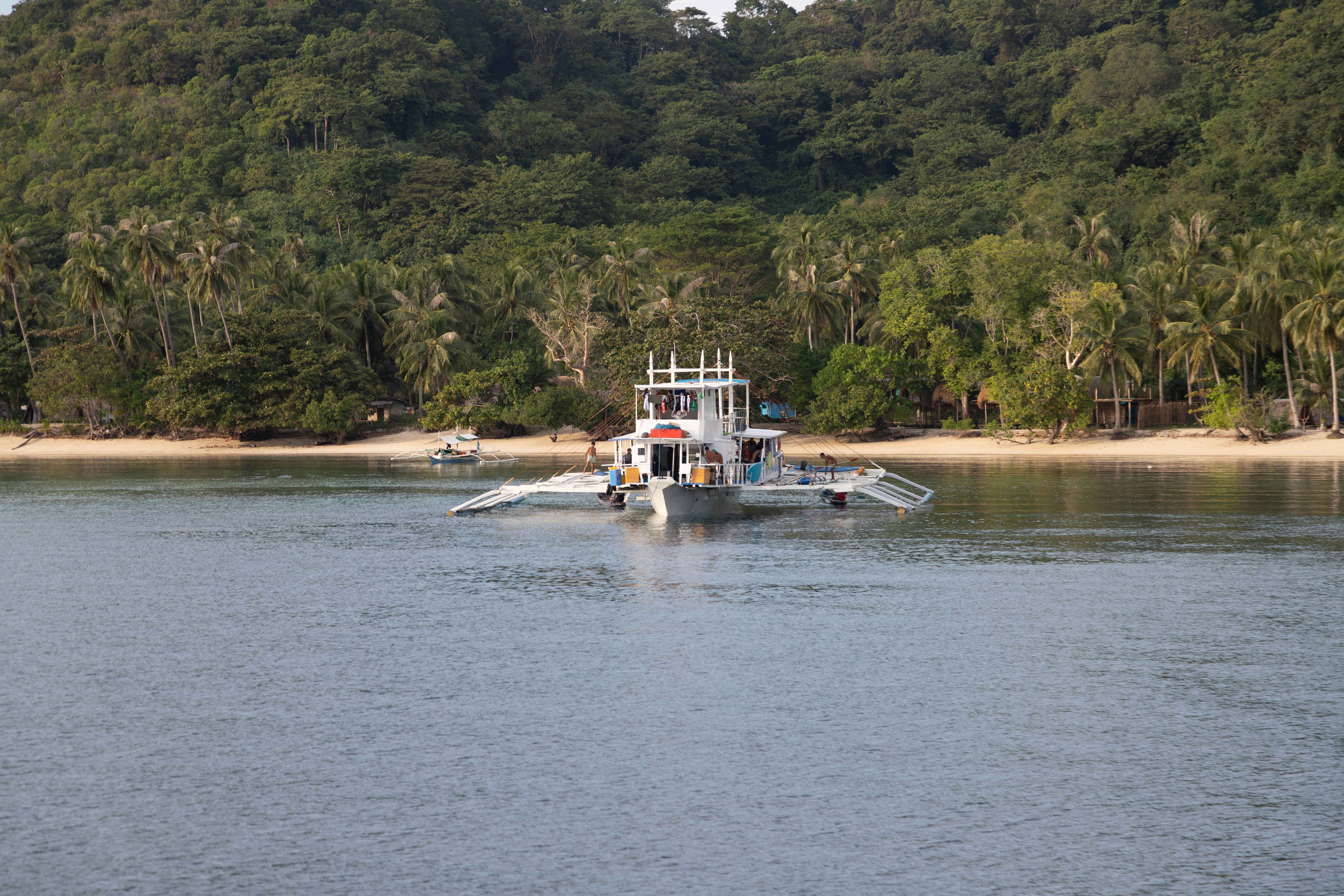 Serenity on the Water: A Vessel's Journey