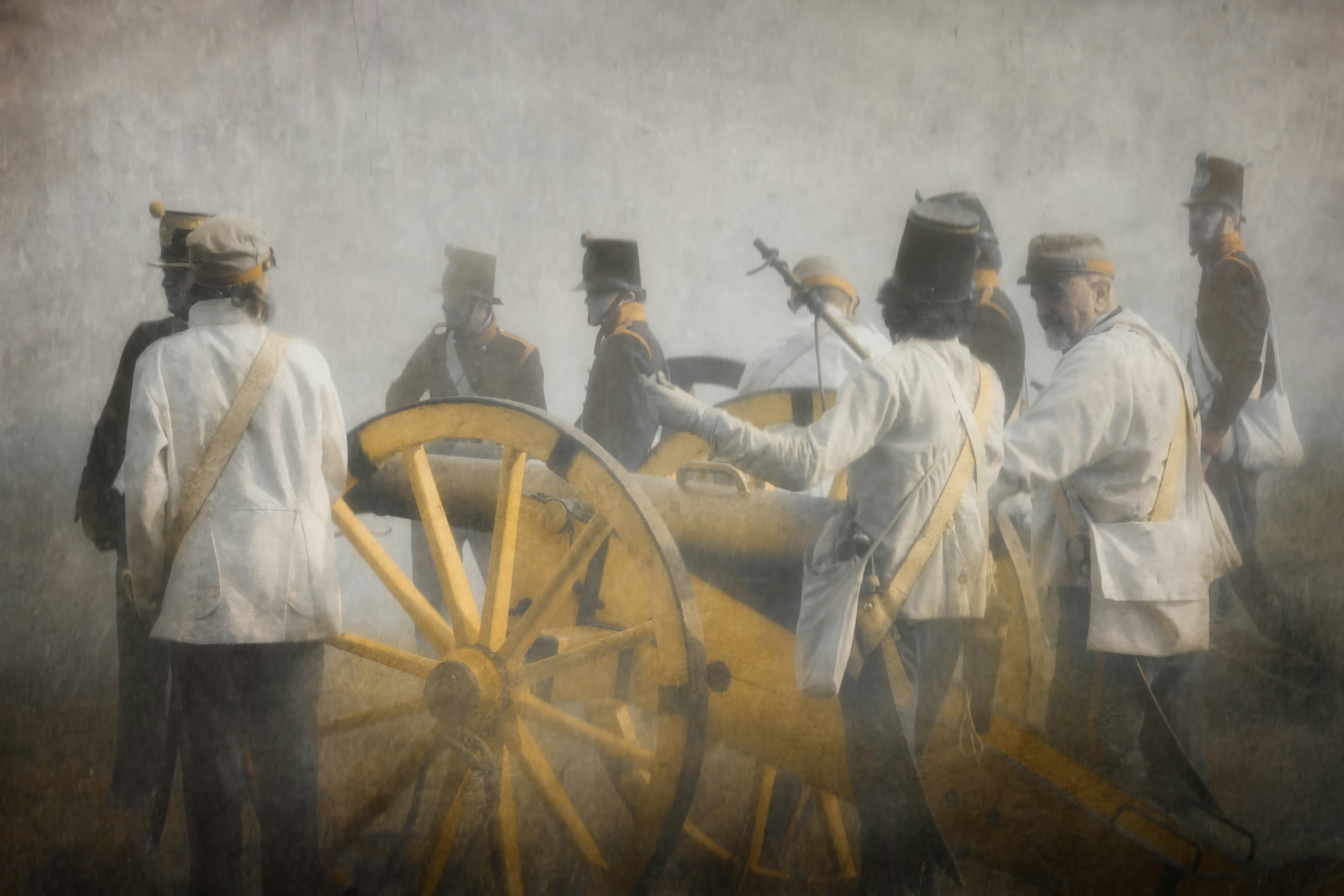 Echoes of History: Artillery in Action