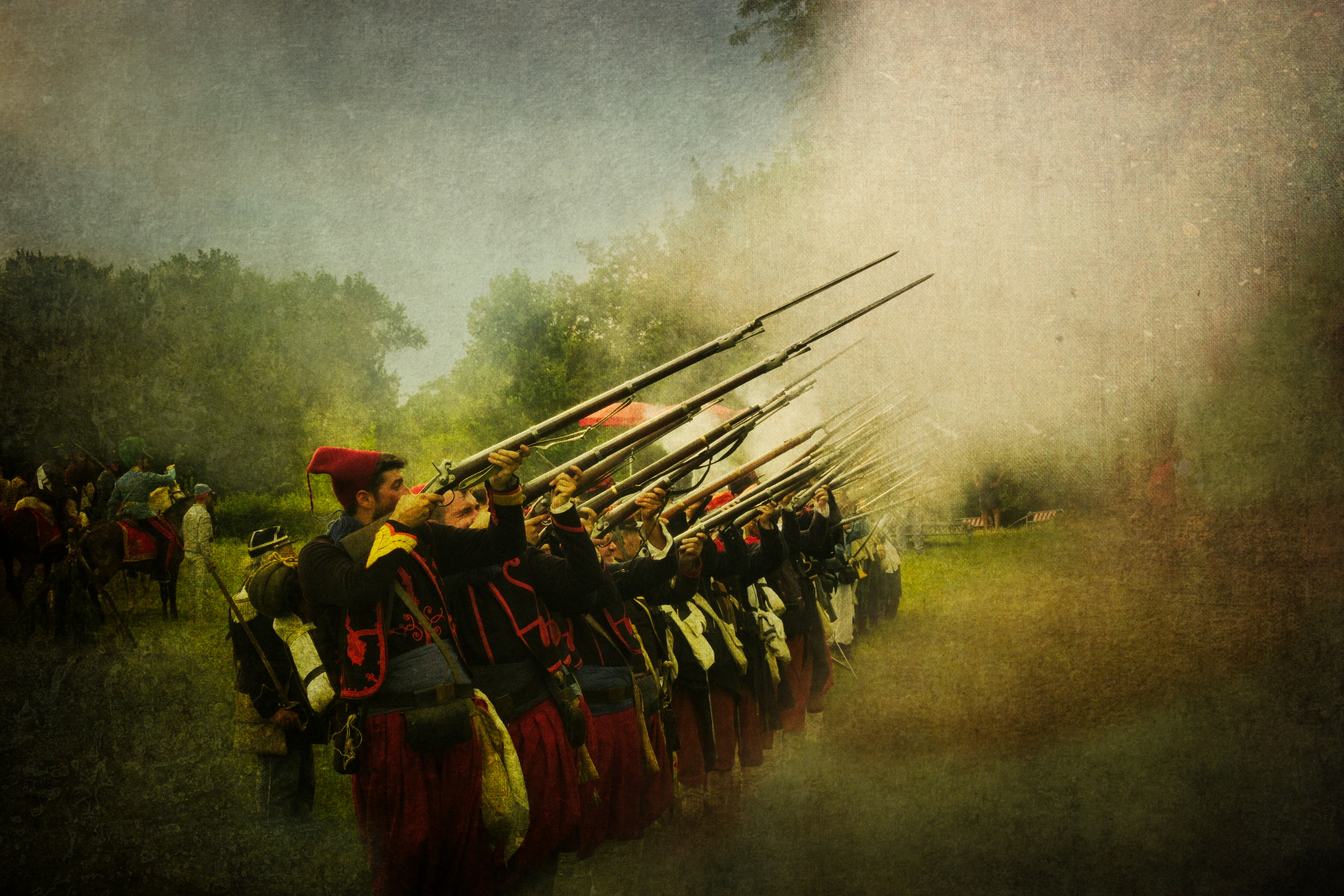 Echoes of Valor: A Historic Reenactment