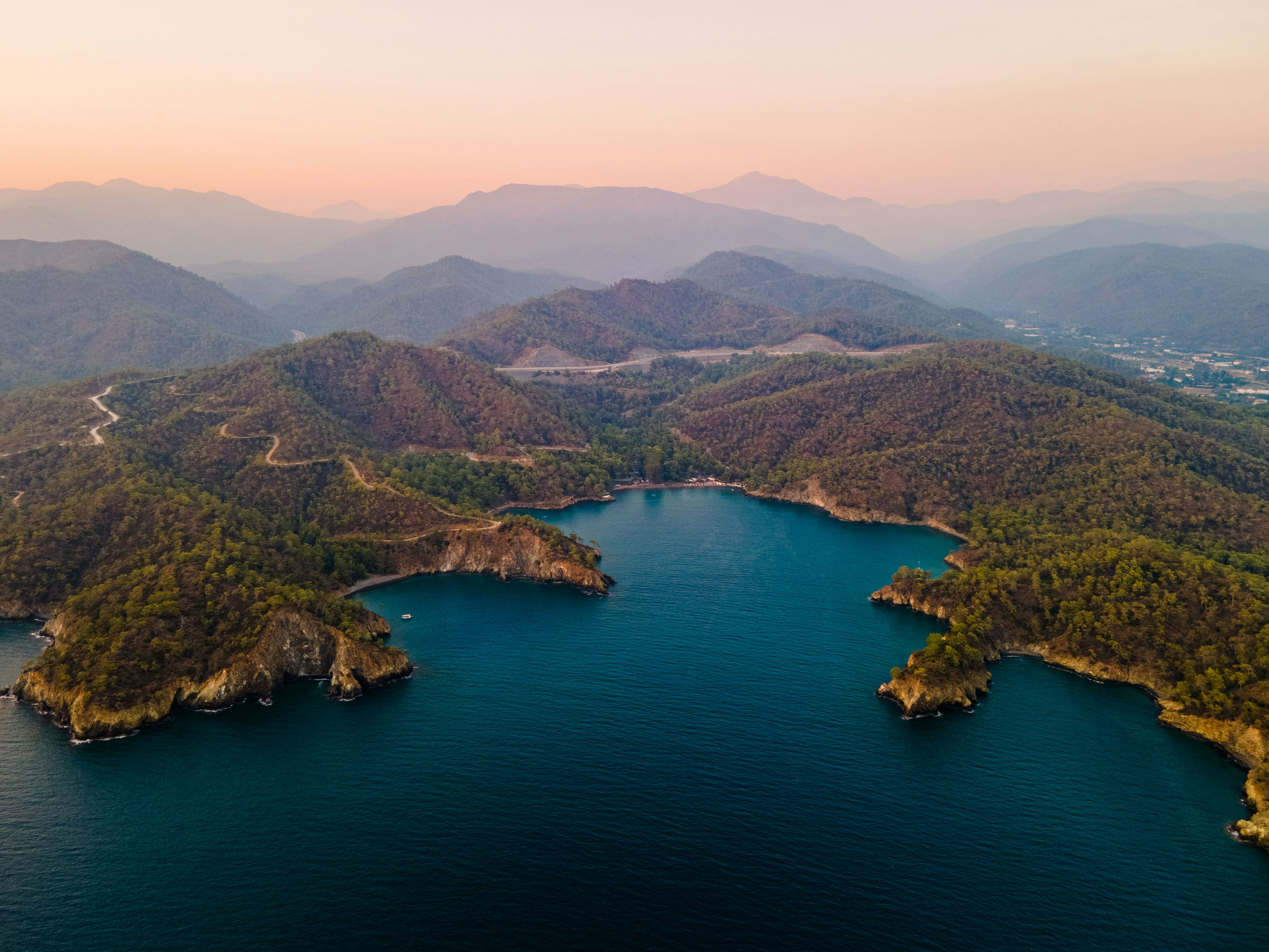 Serenity in the Embrace of Nature's Coastline
