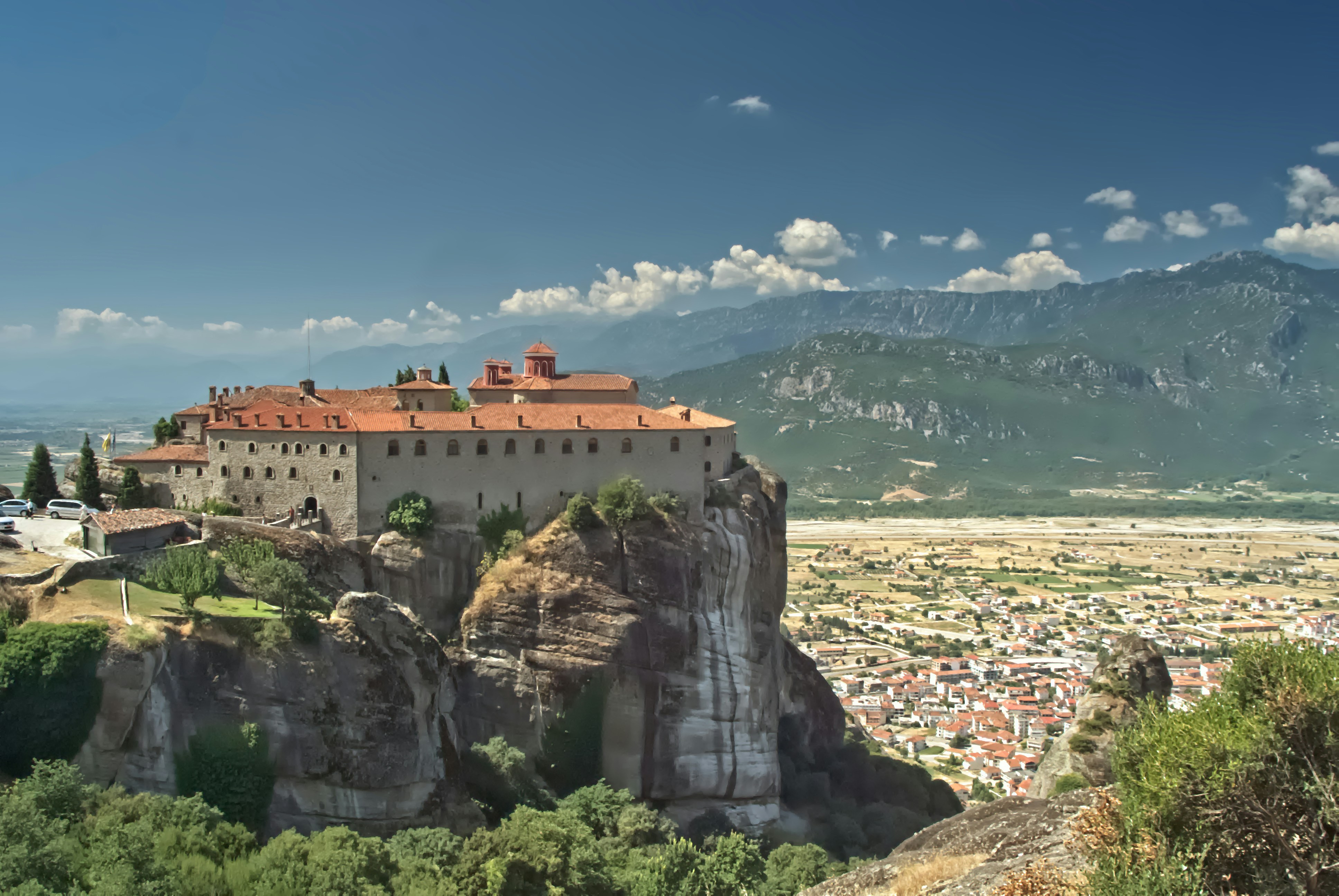 Monastic Marvel on the Edge of Time
