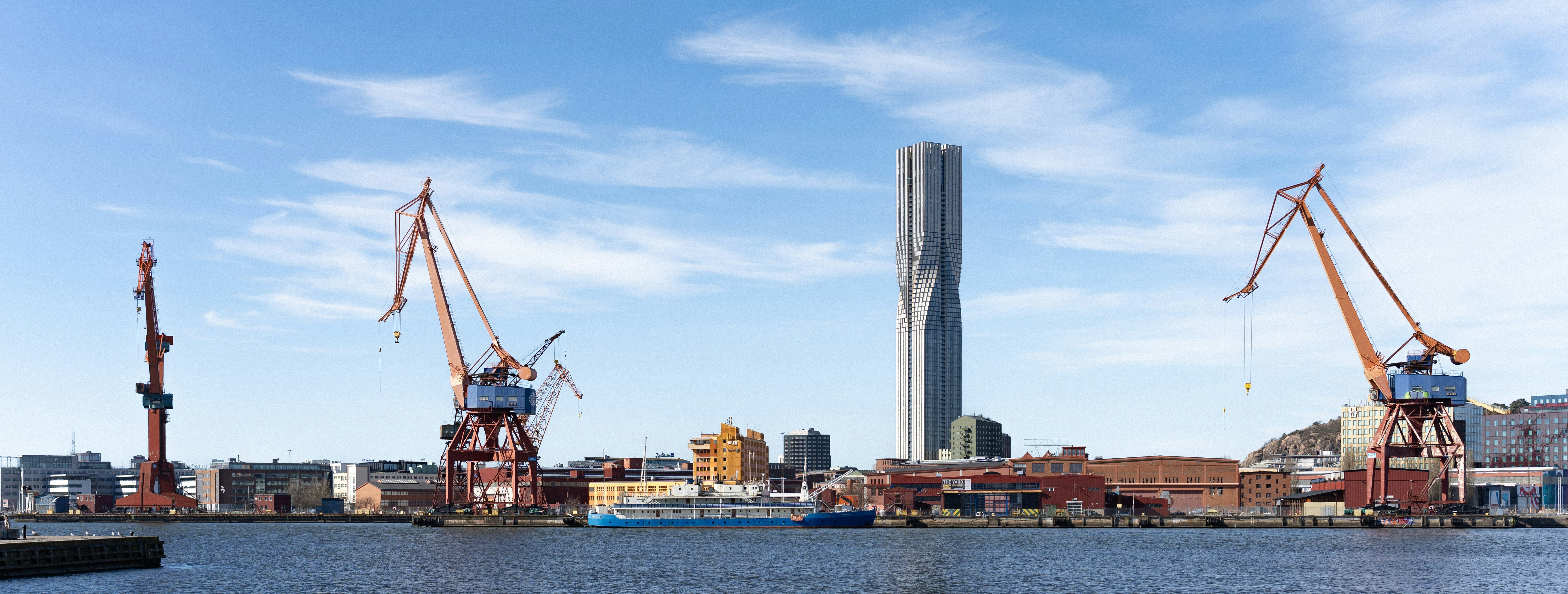 Industrial Elegance: The Harmonious Blend of Nature and Machinery
