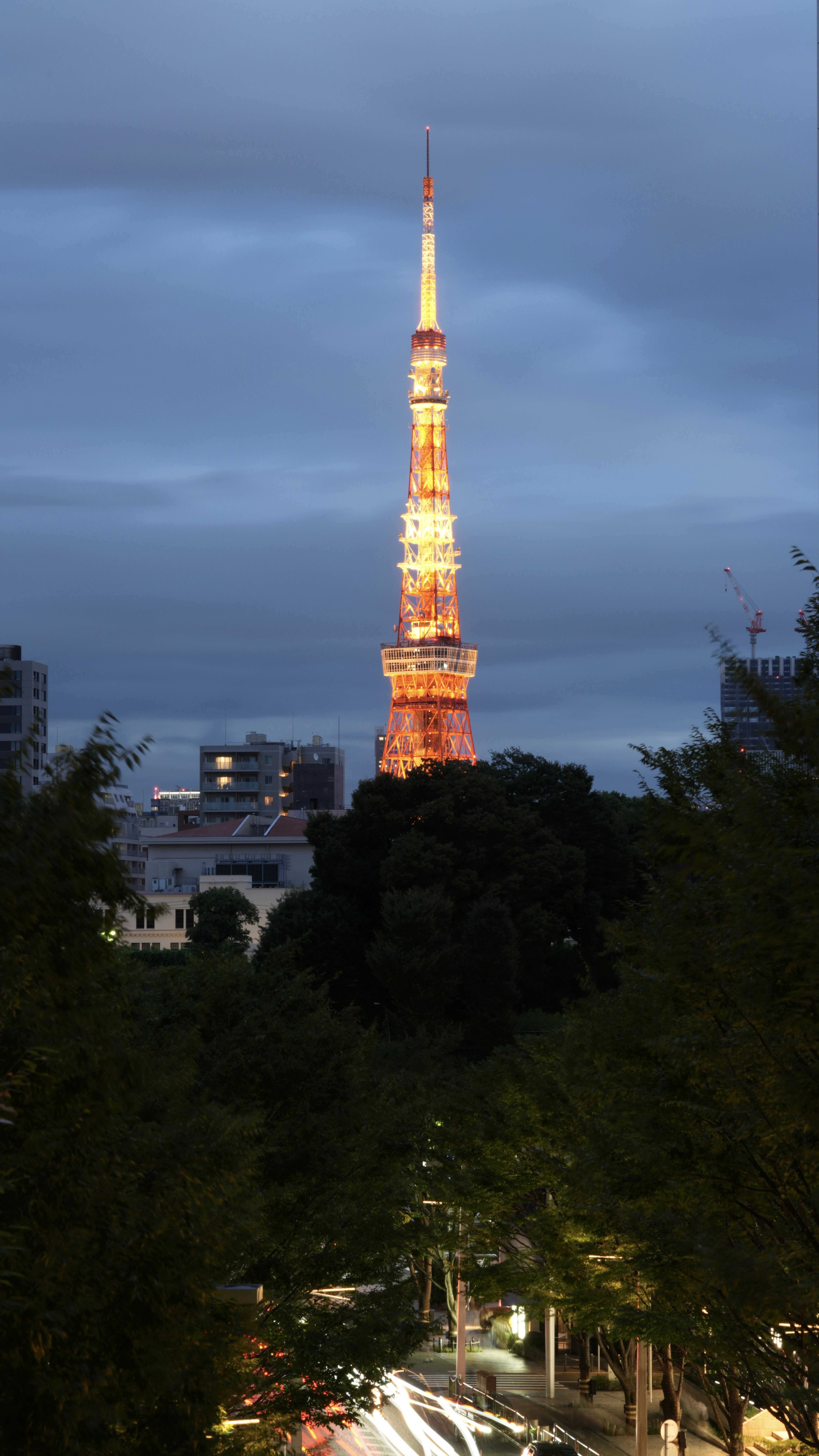 Illuminated Icon: Tokyo Tower at Dusk