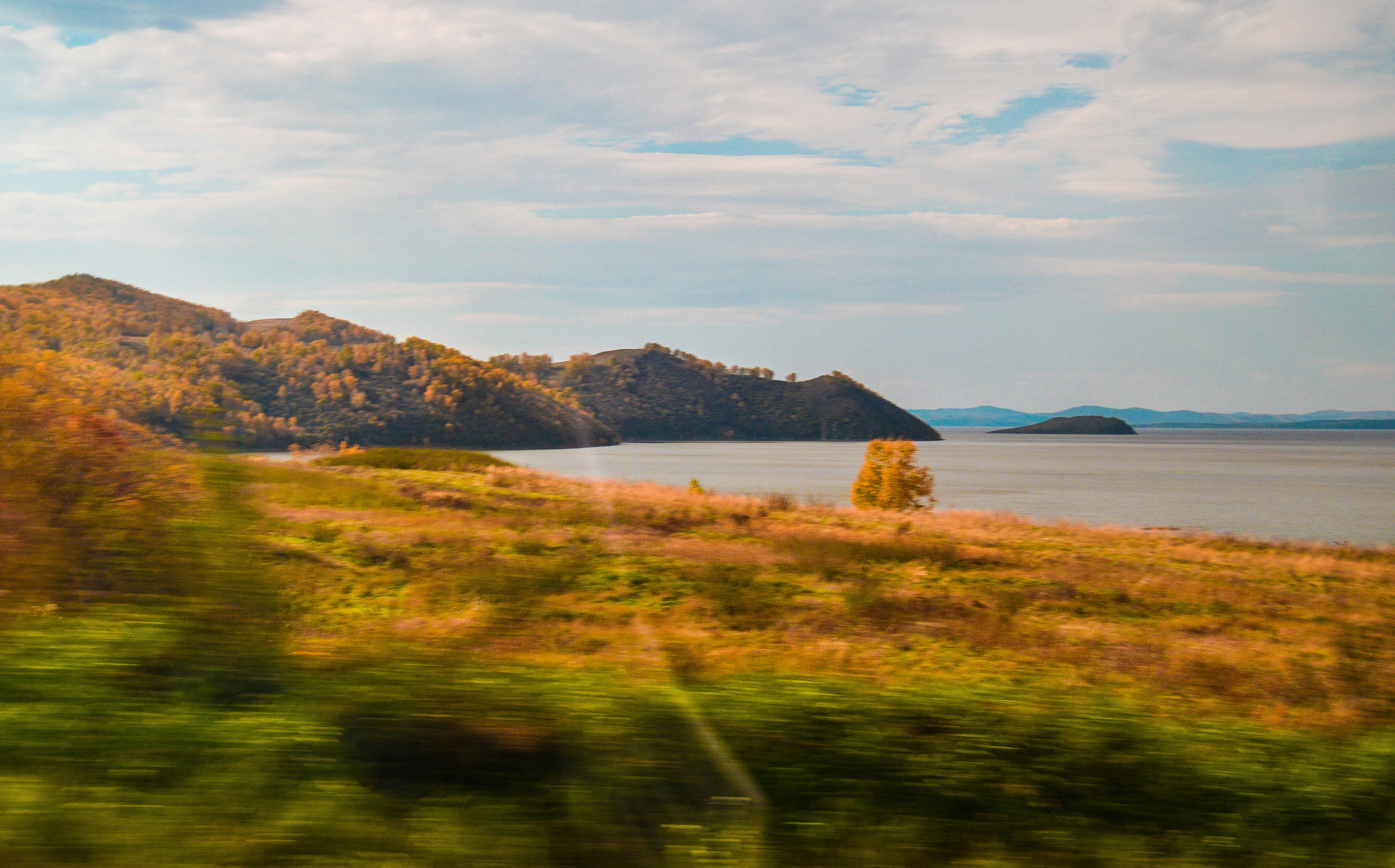Serene Shores of Autumn's Embrace
