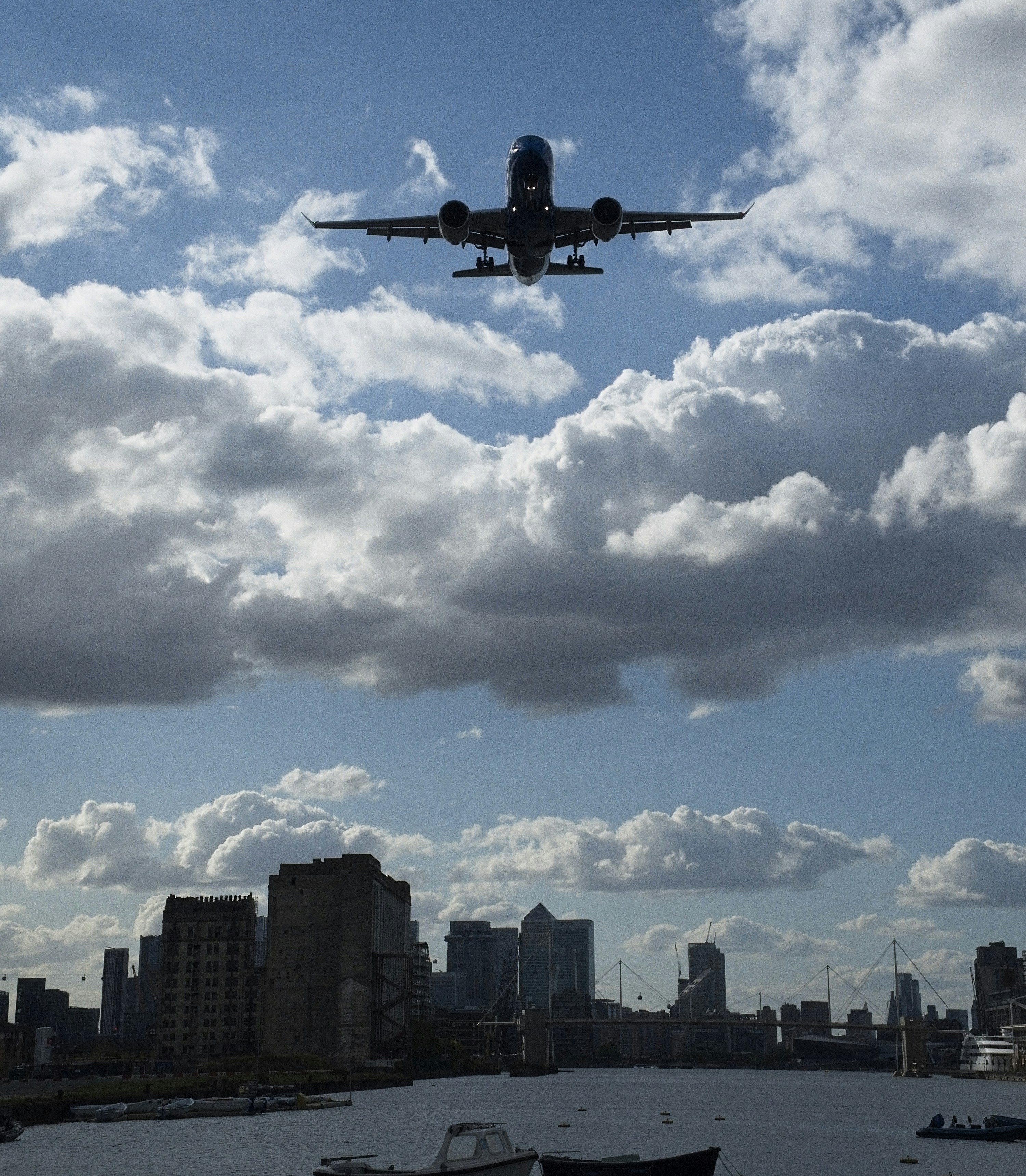 Urban Skies: The Dance of Flight and Cityscape