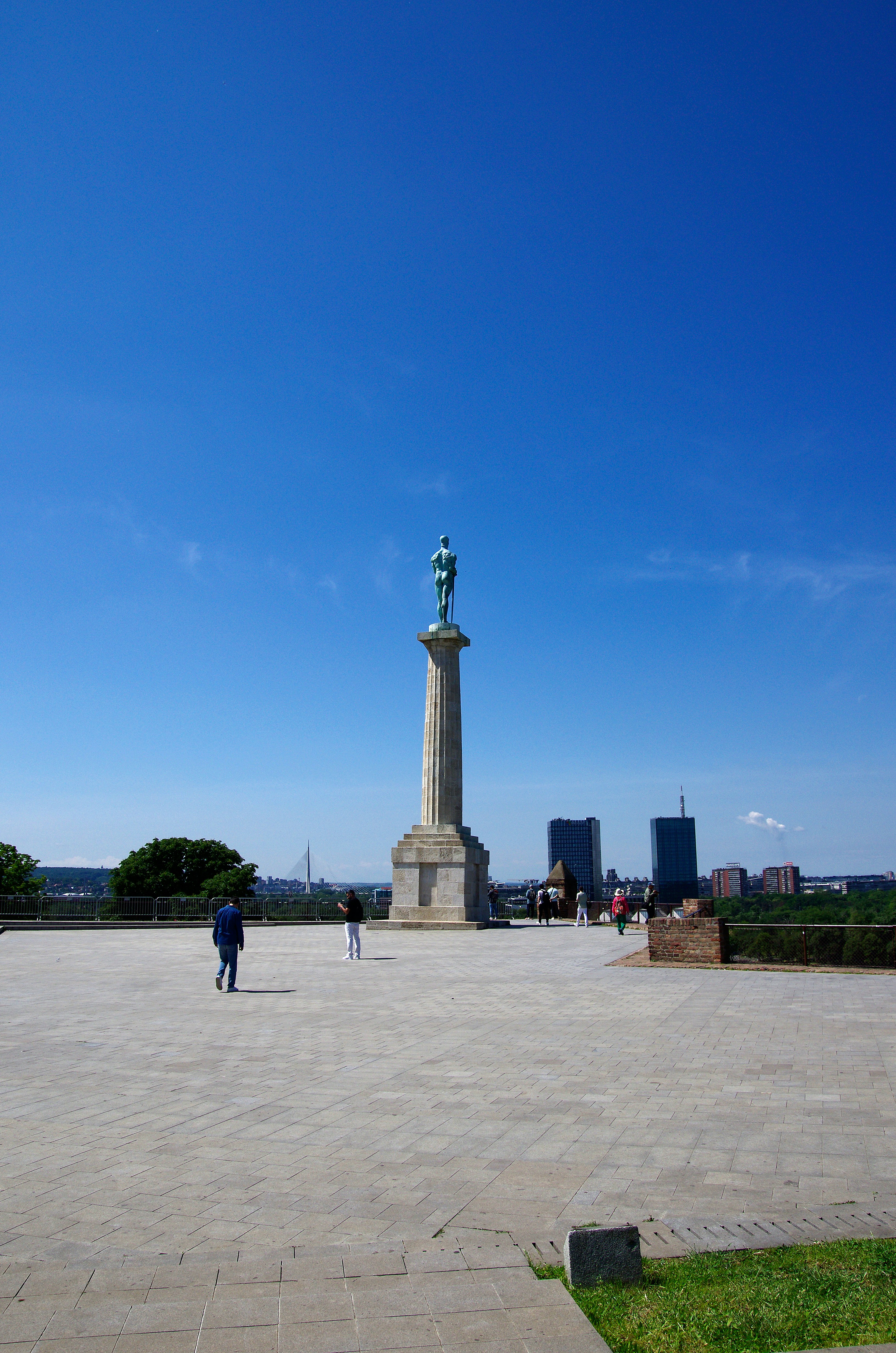 The Sentinel of Belgrade: A Monumental Presence