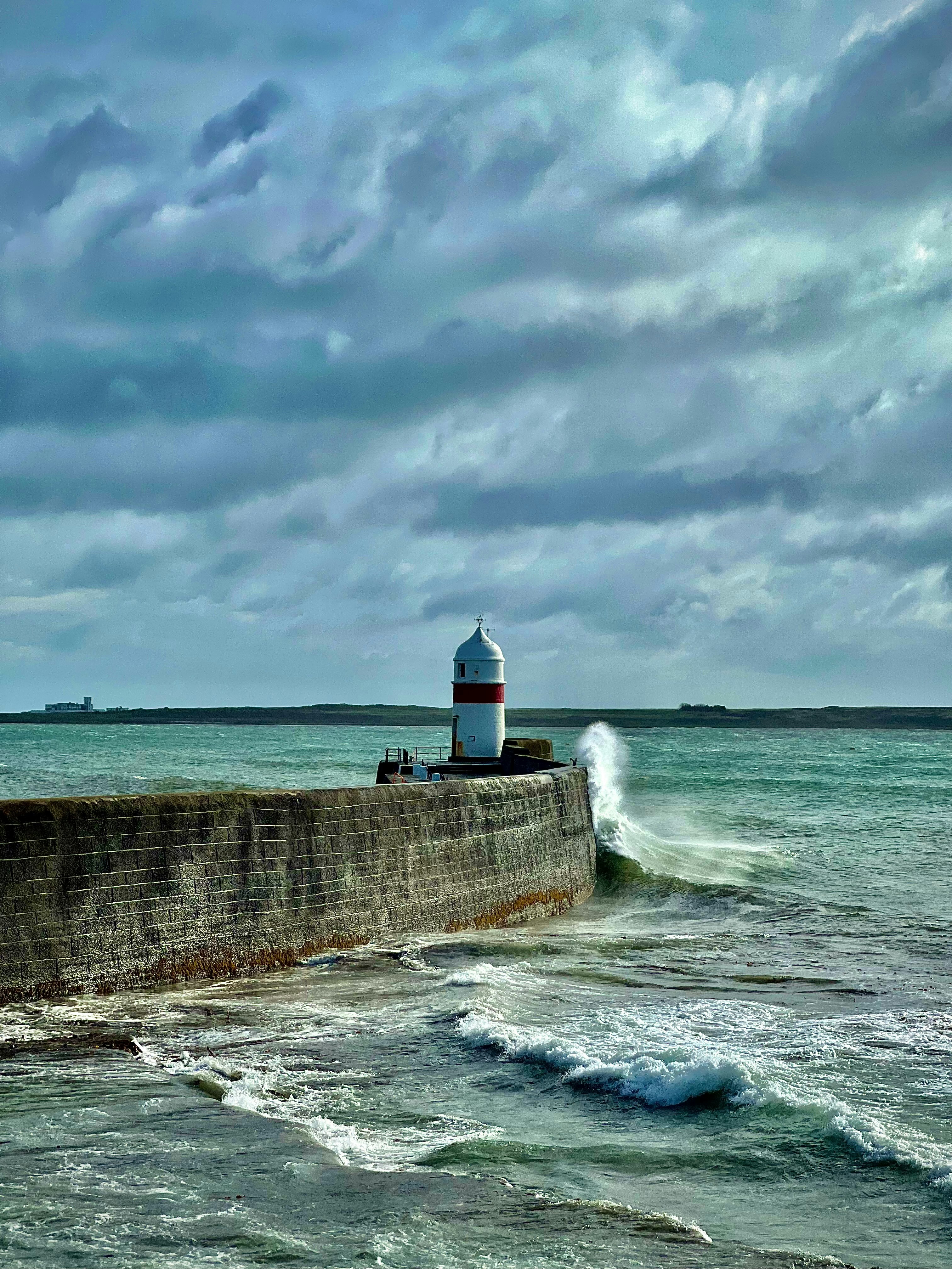 Guardian of the Shoreline: A Lighthouse's Resilience