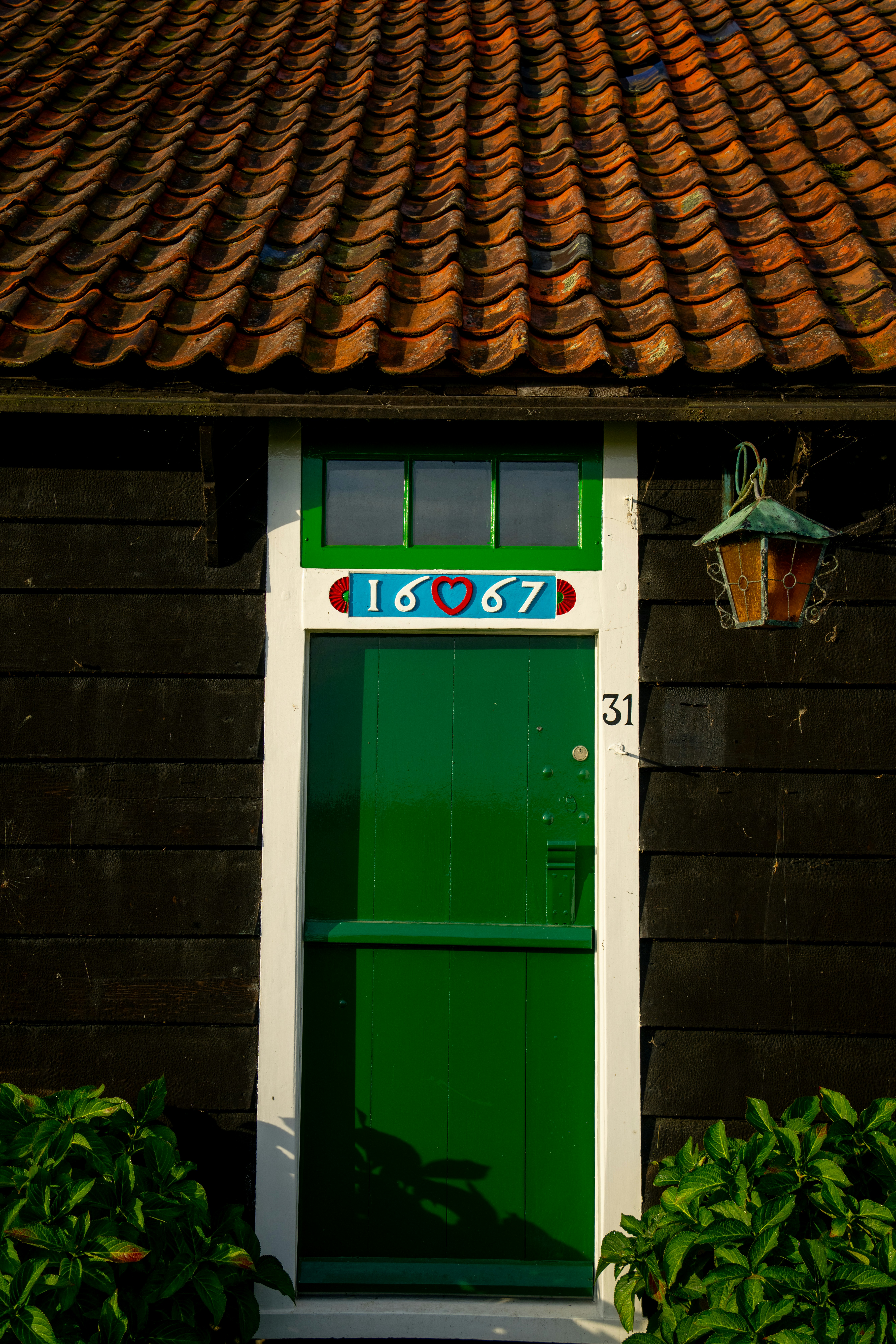Timeless Charm: The Green Door of 1667