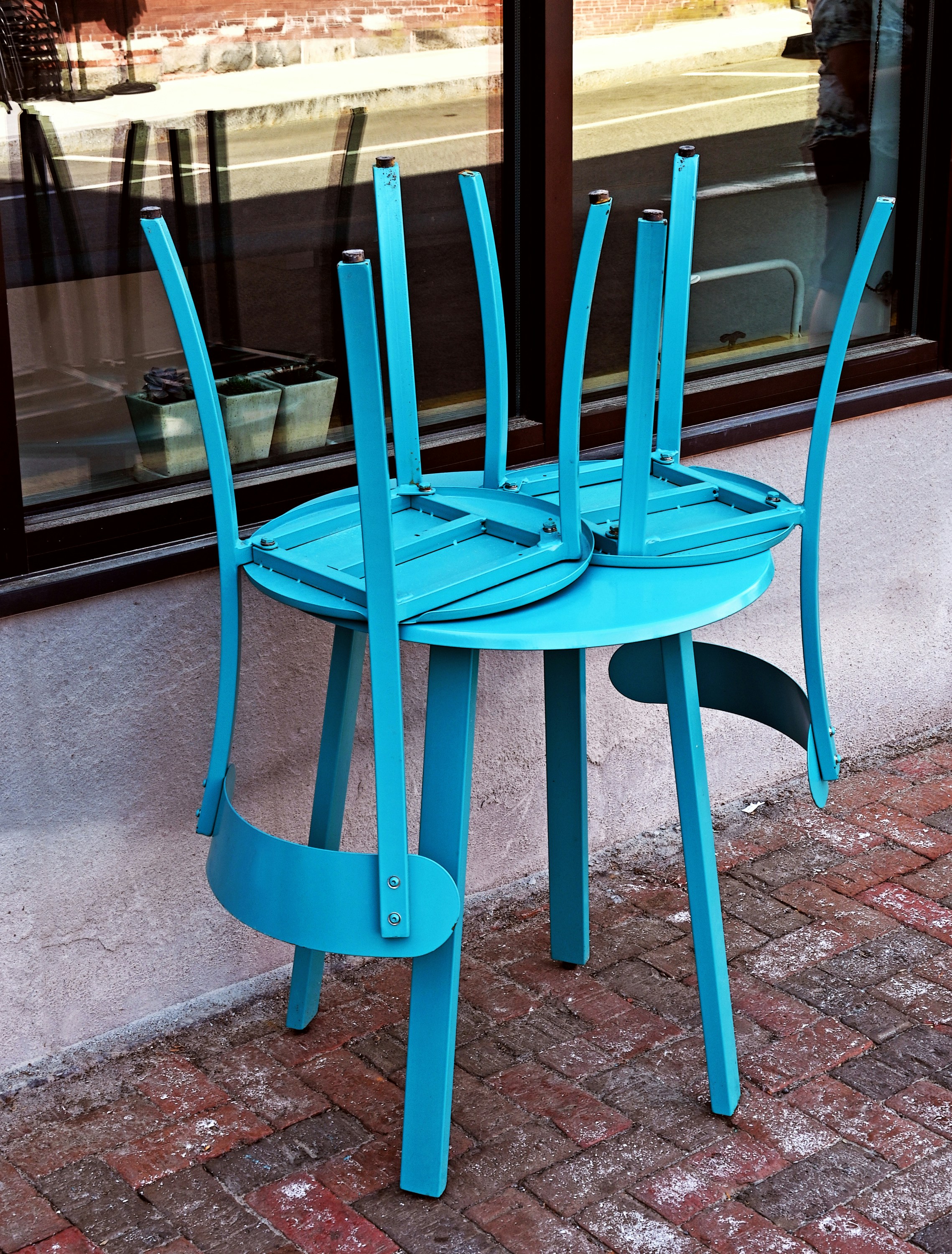 Aqua Harmony: Chairs in Rest