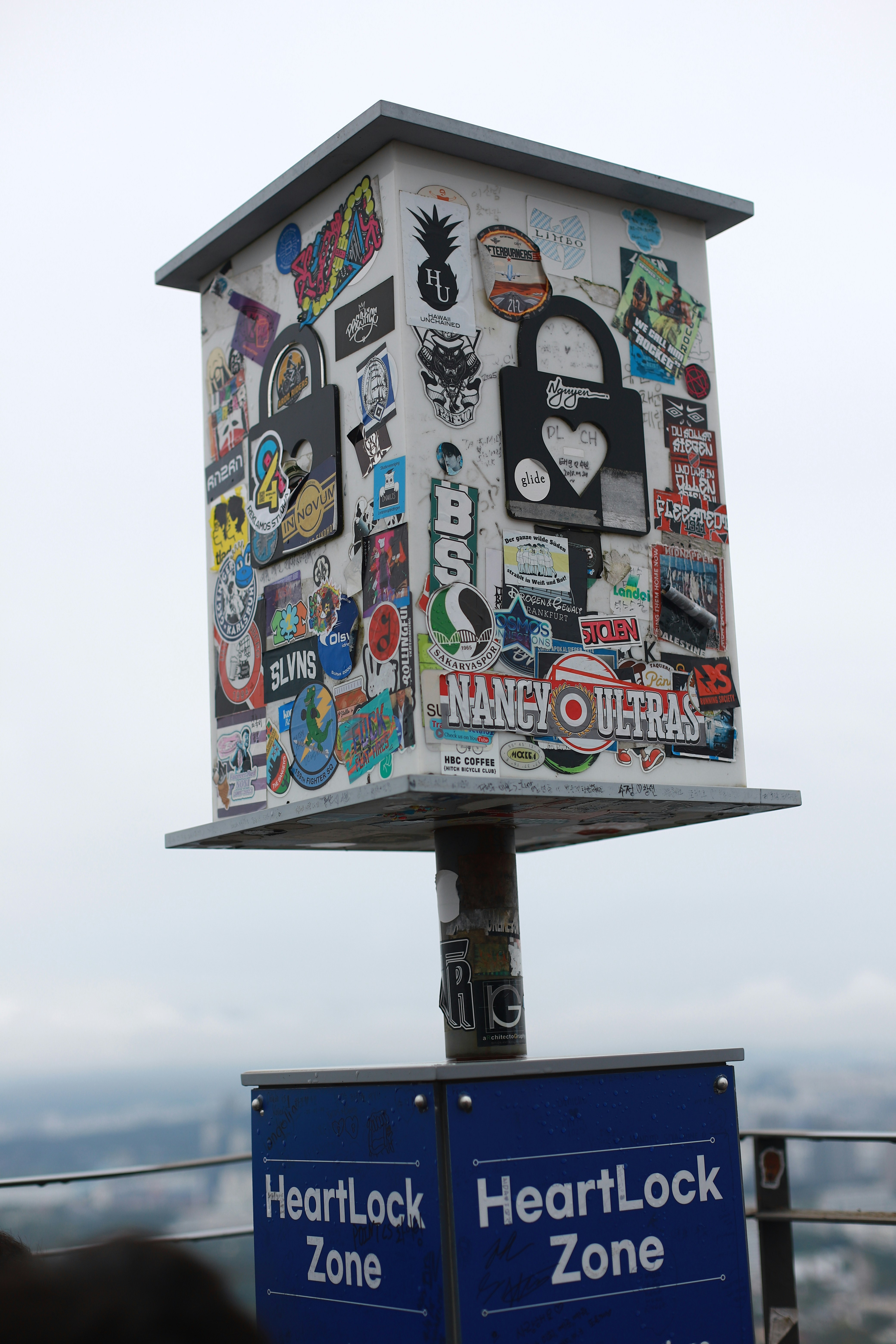 Urban Canvas: A Story of Stickers and Sentiments