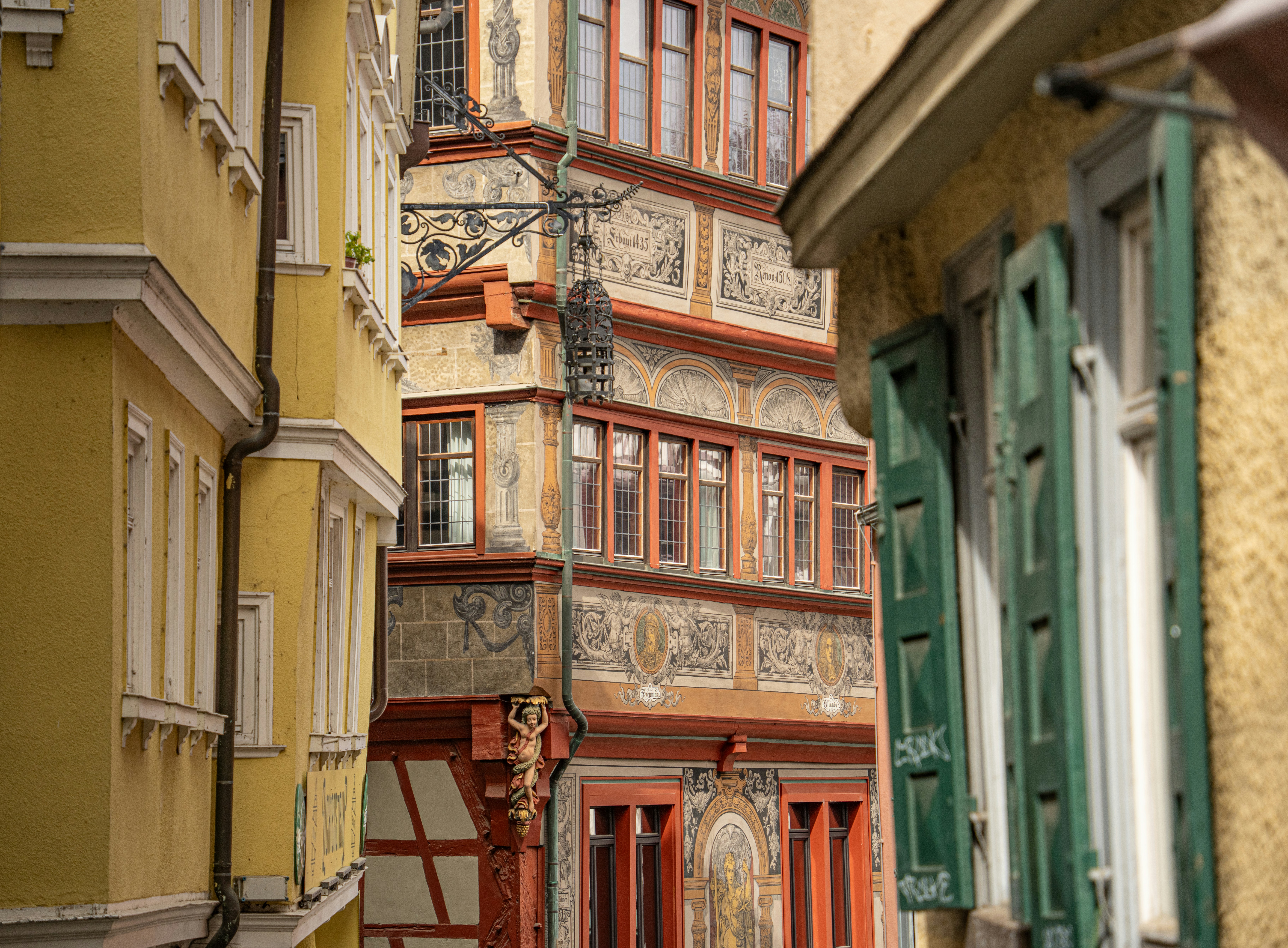 Whispers of History in Colorful Facades
