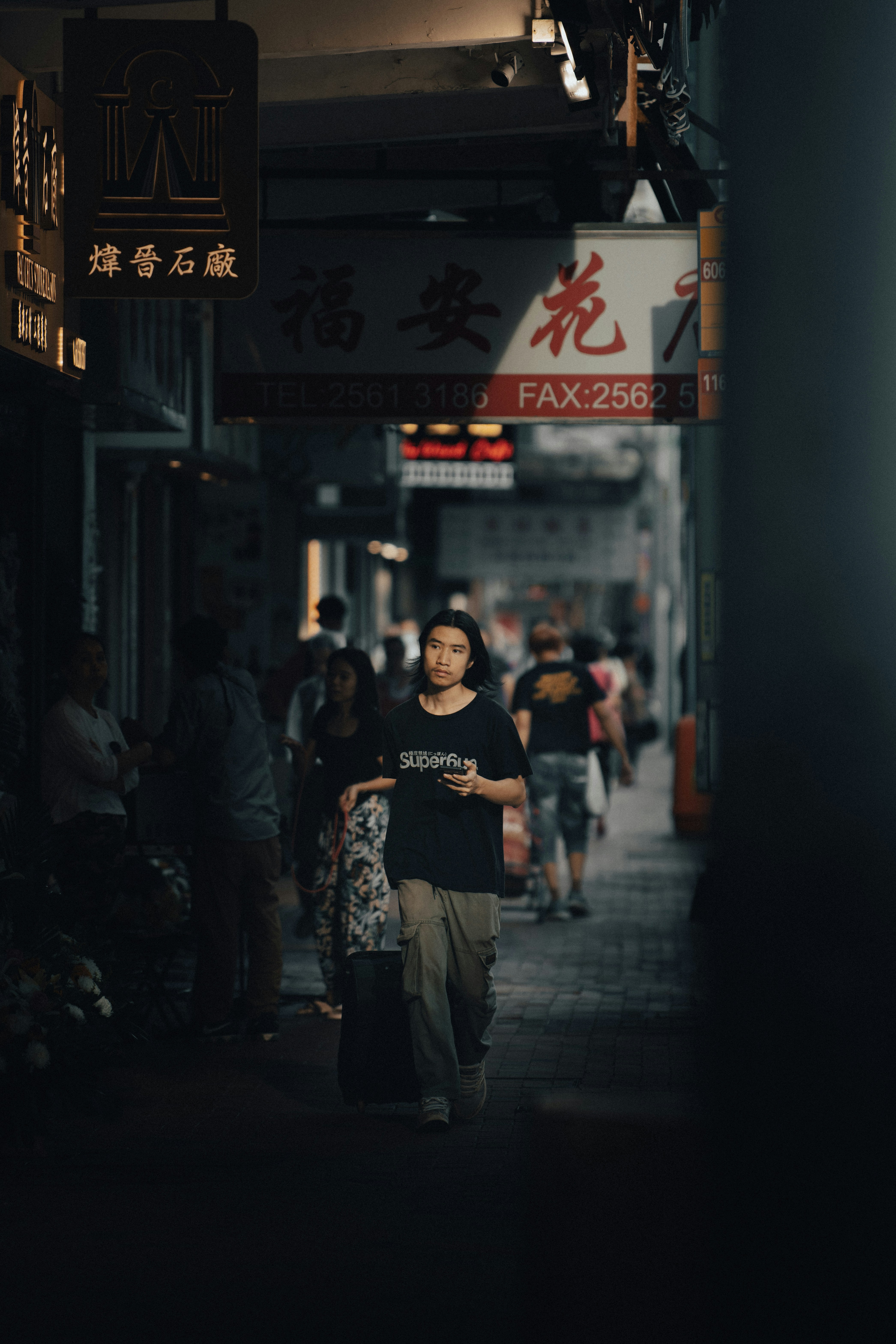 Urban Solitude Amidst the Crowd