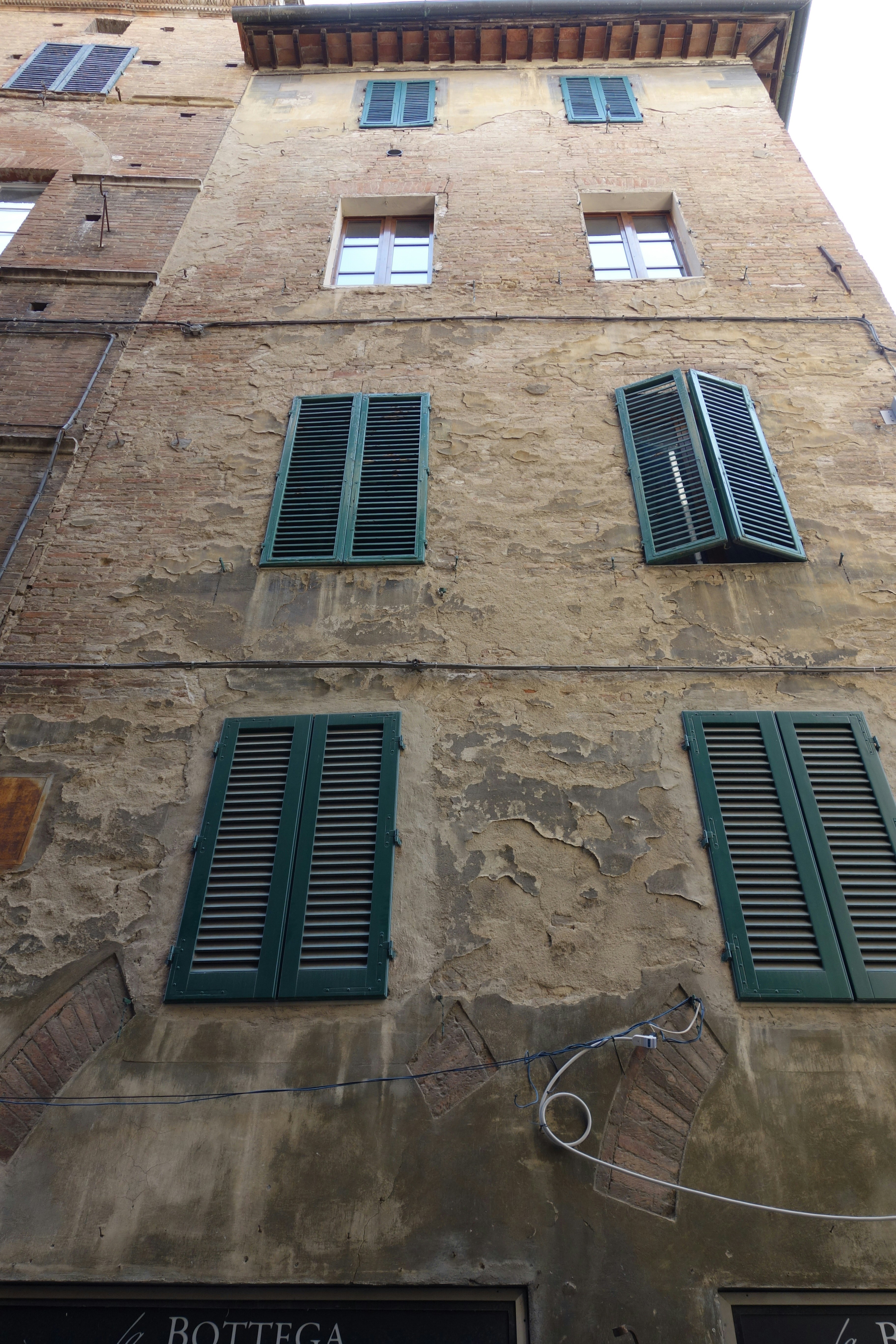 Whispers of Time: A Tuscan Facade