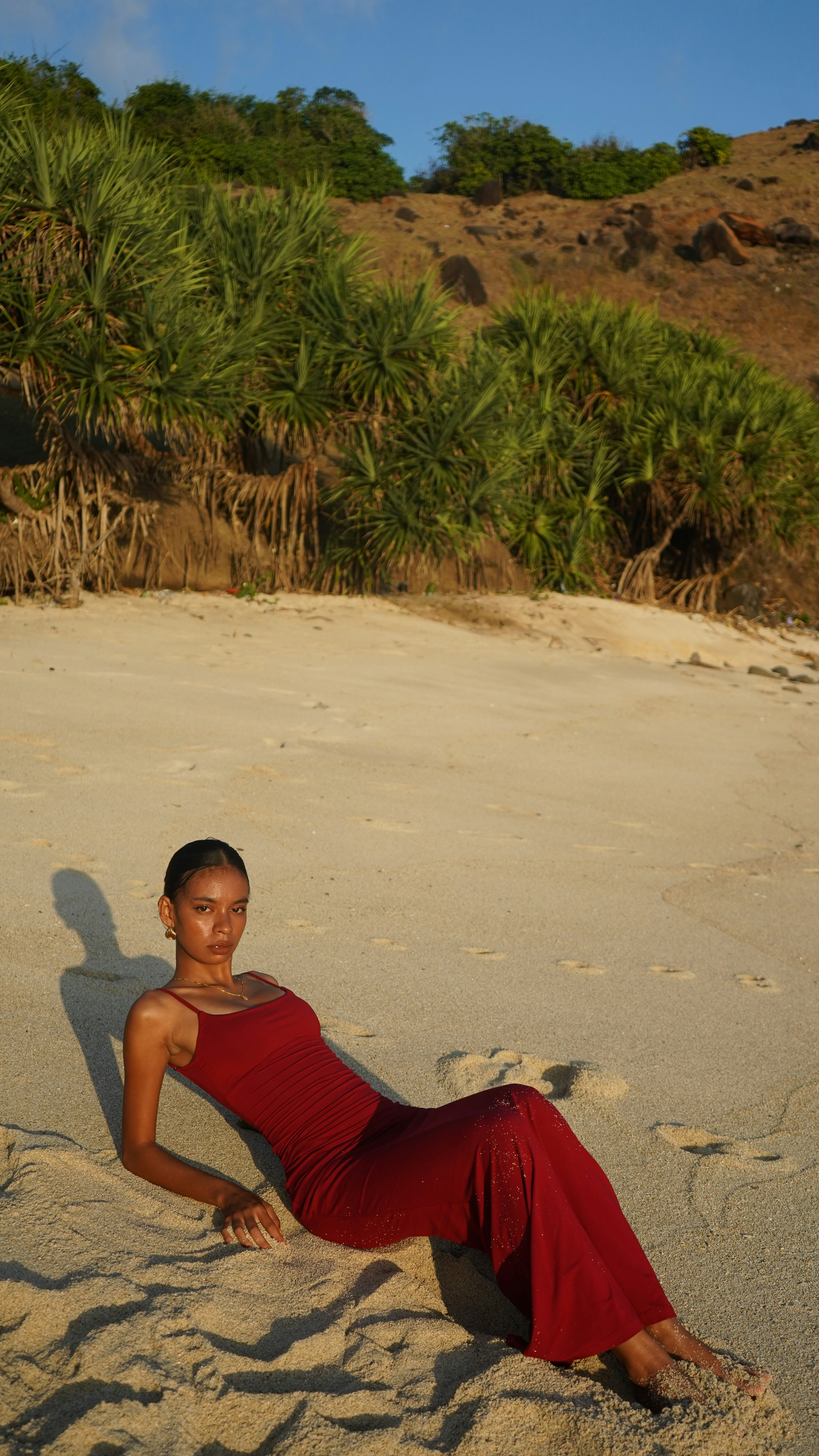 Elegance Unveiled on Sunlit Sands