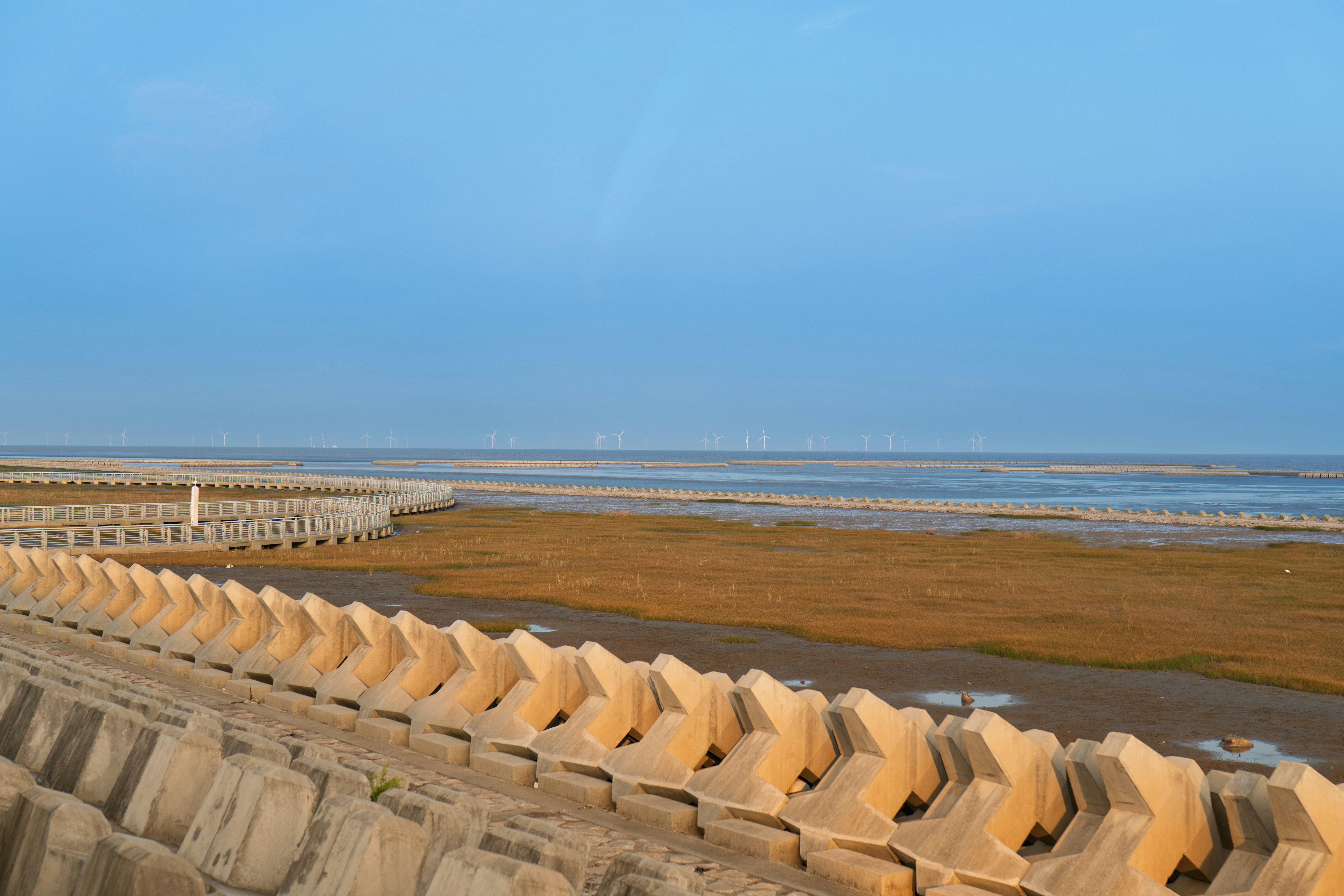 Geometric Harmony at the Water's Edge