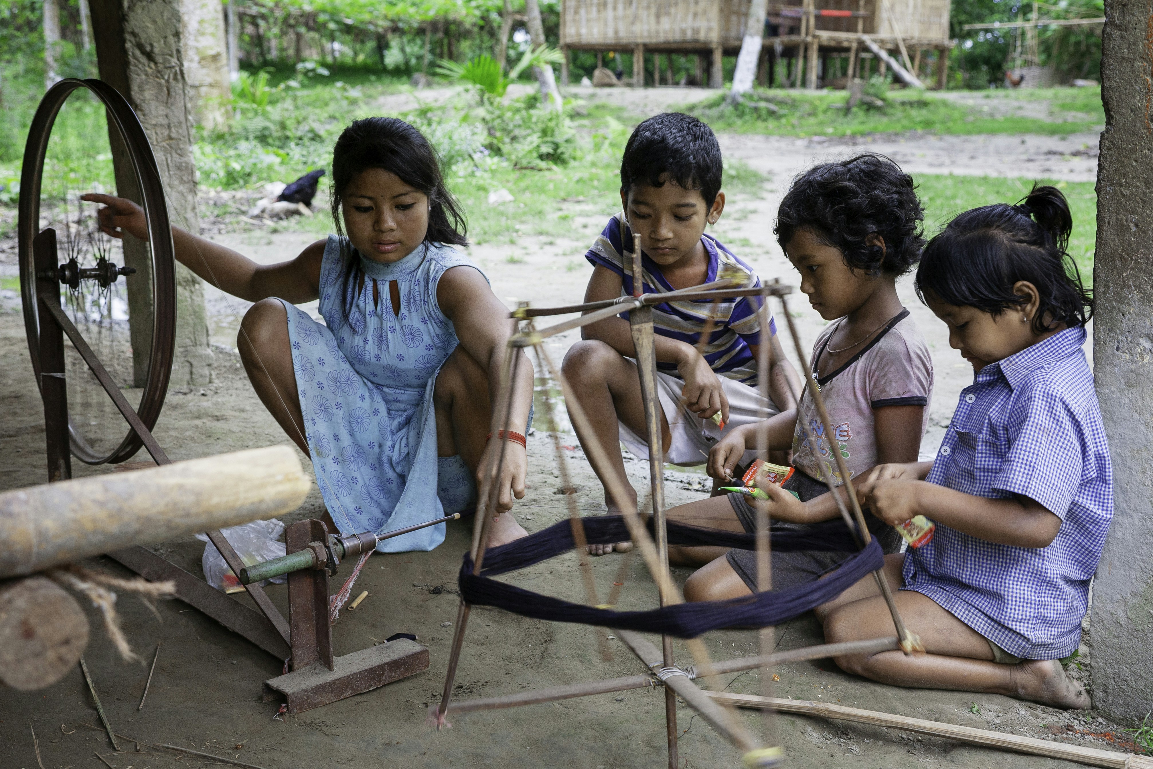 Threads of Tradition: Weaving Together Childhood