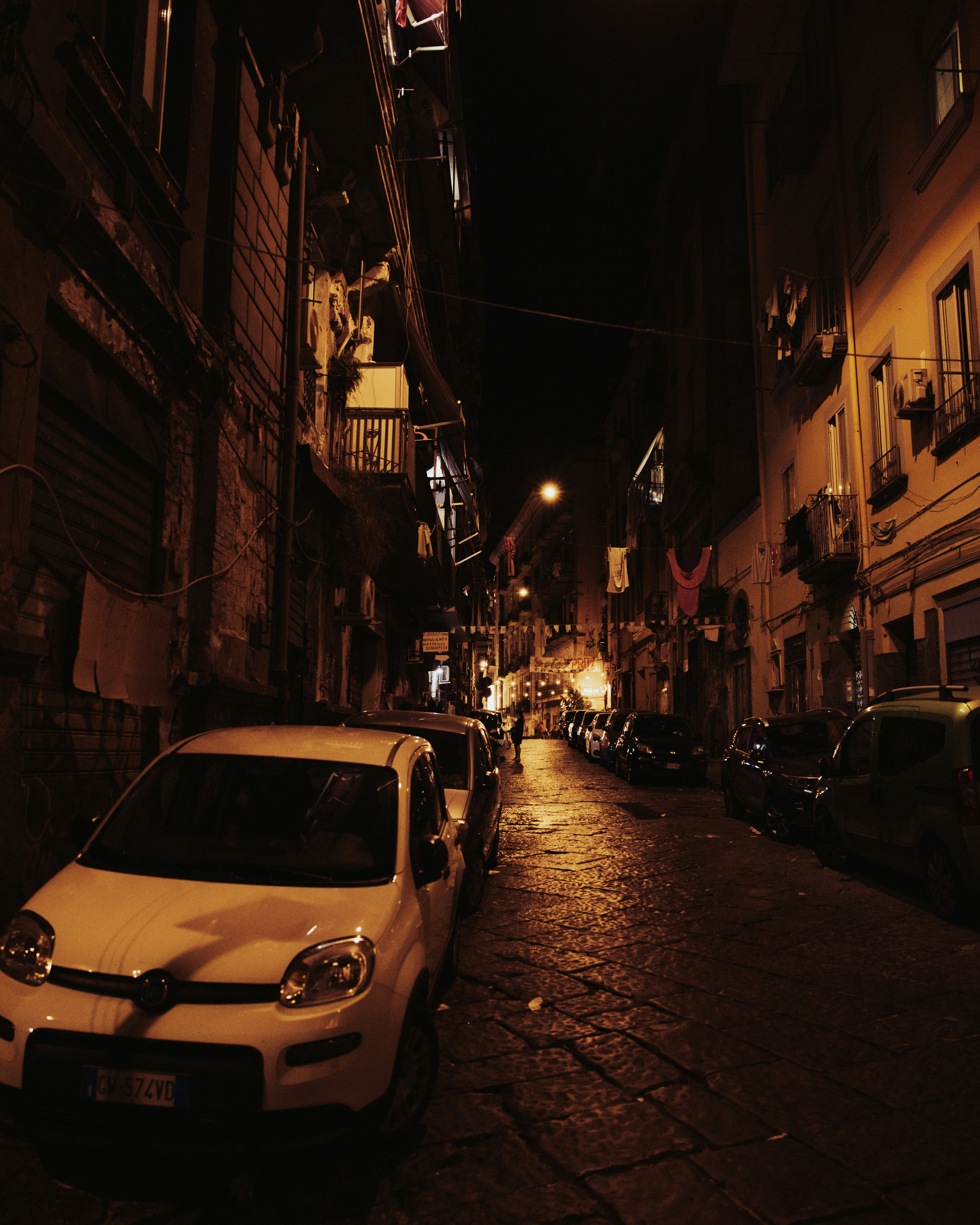 Whispers of the Night in a Narrow Alley