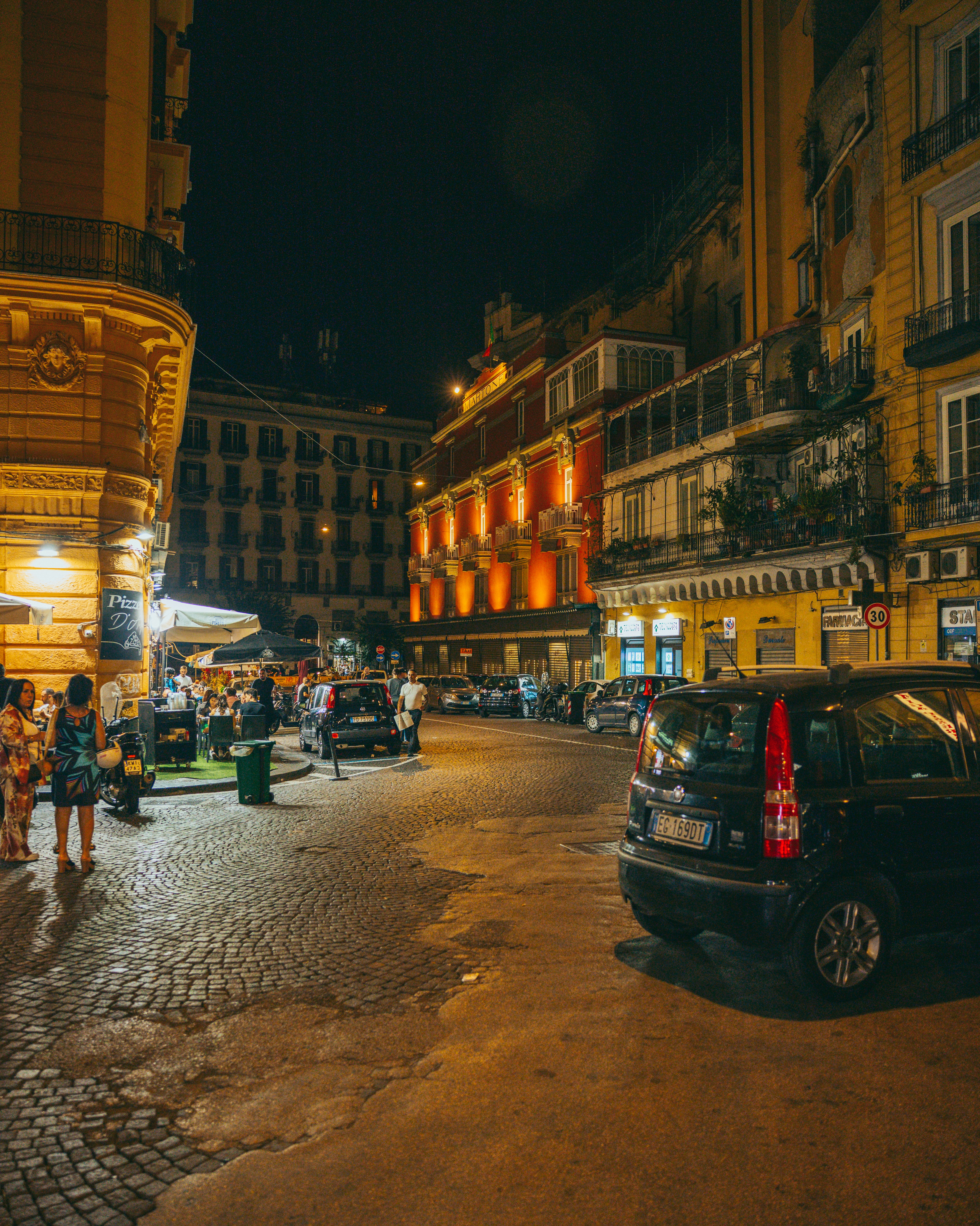 Nocturnal Whispers of Urban Life
