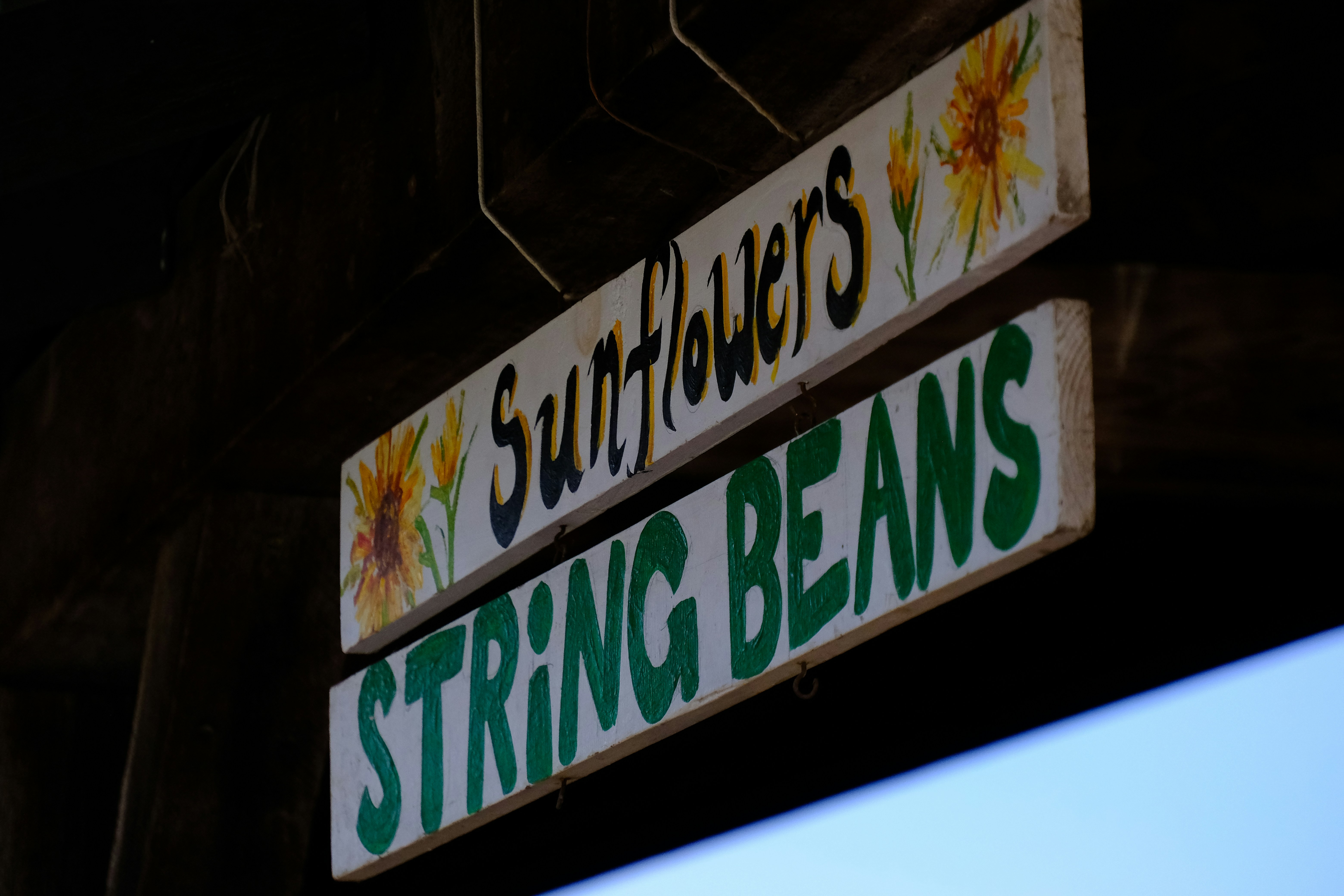 Harvest Market Signage: A Colorful Invitation