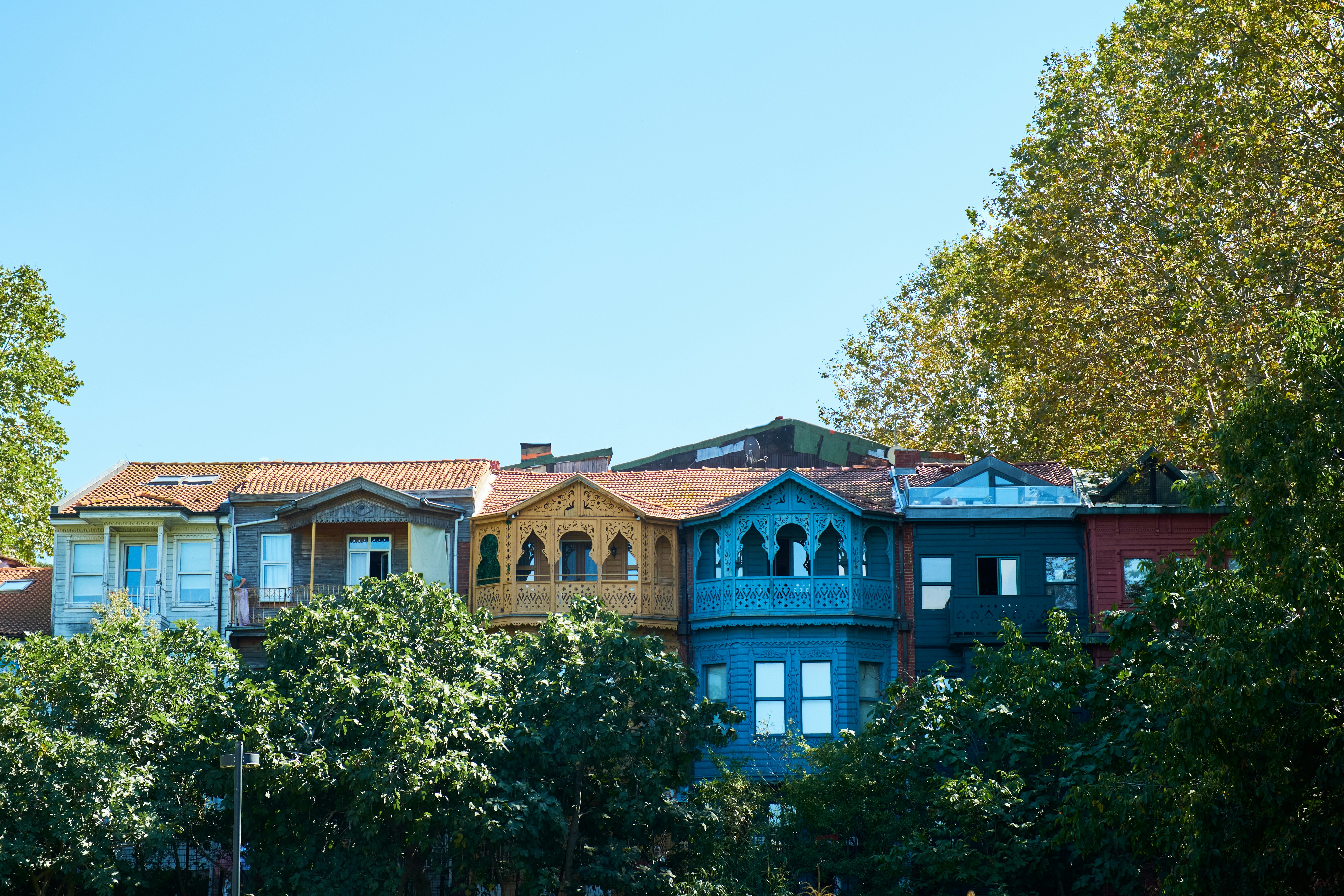 A Palette of Heritage: Colorful Facades in Harmony