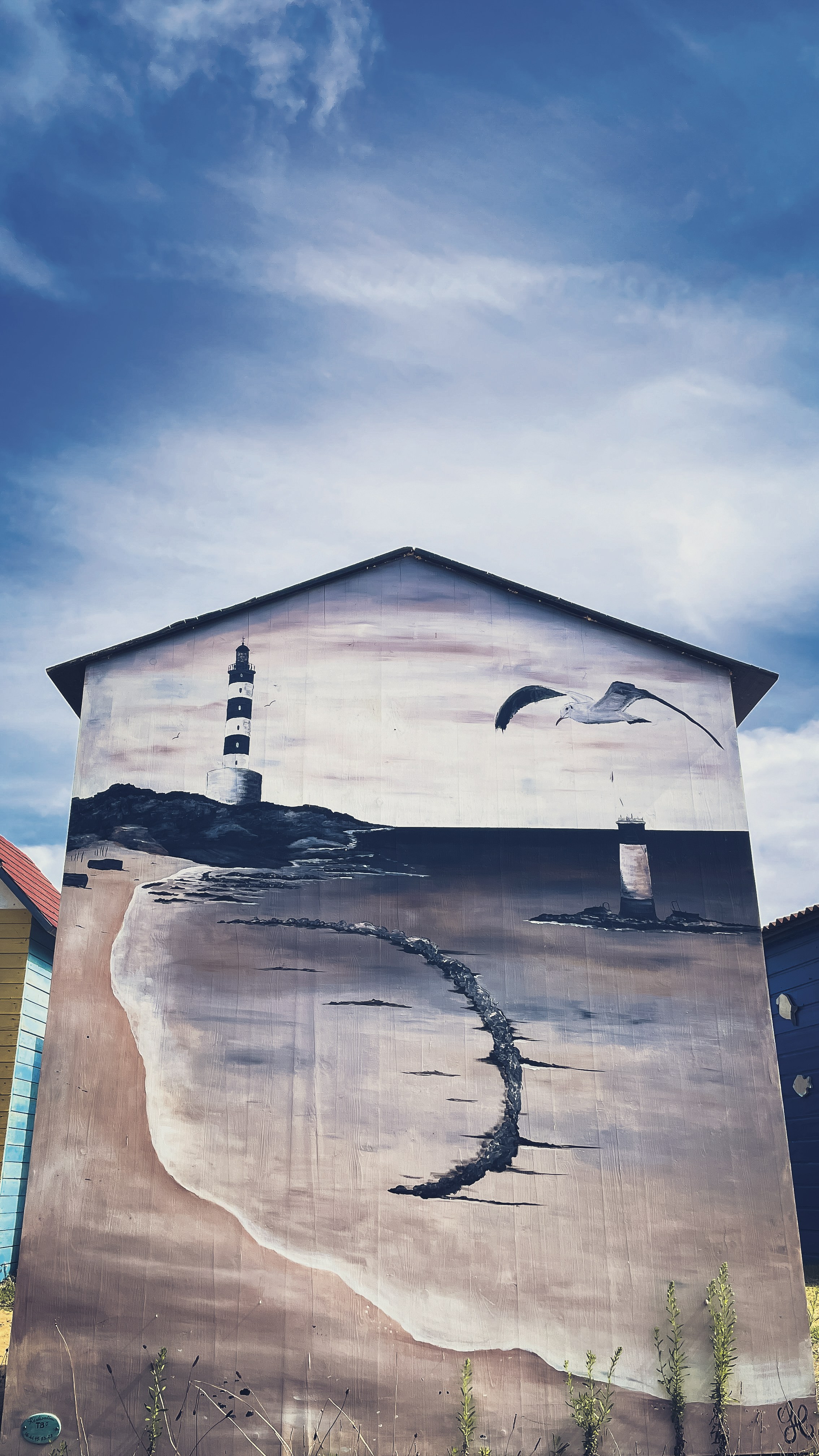 Coastal Reverie: A Mural's Tale