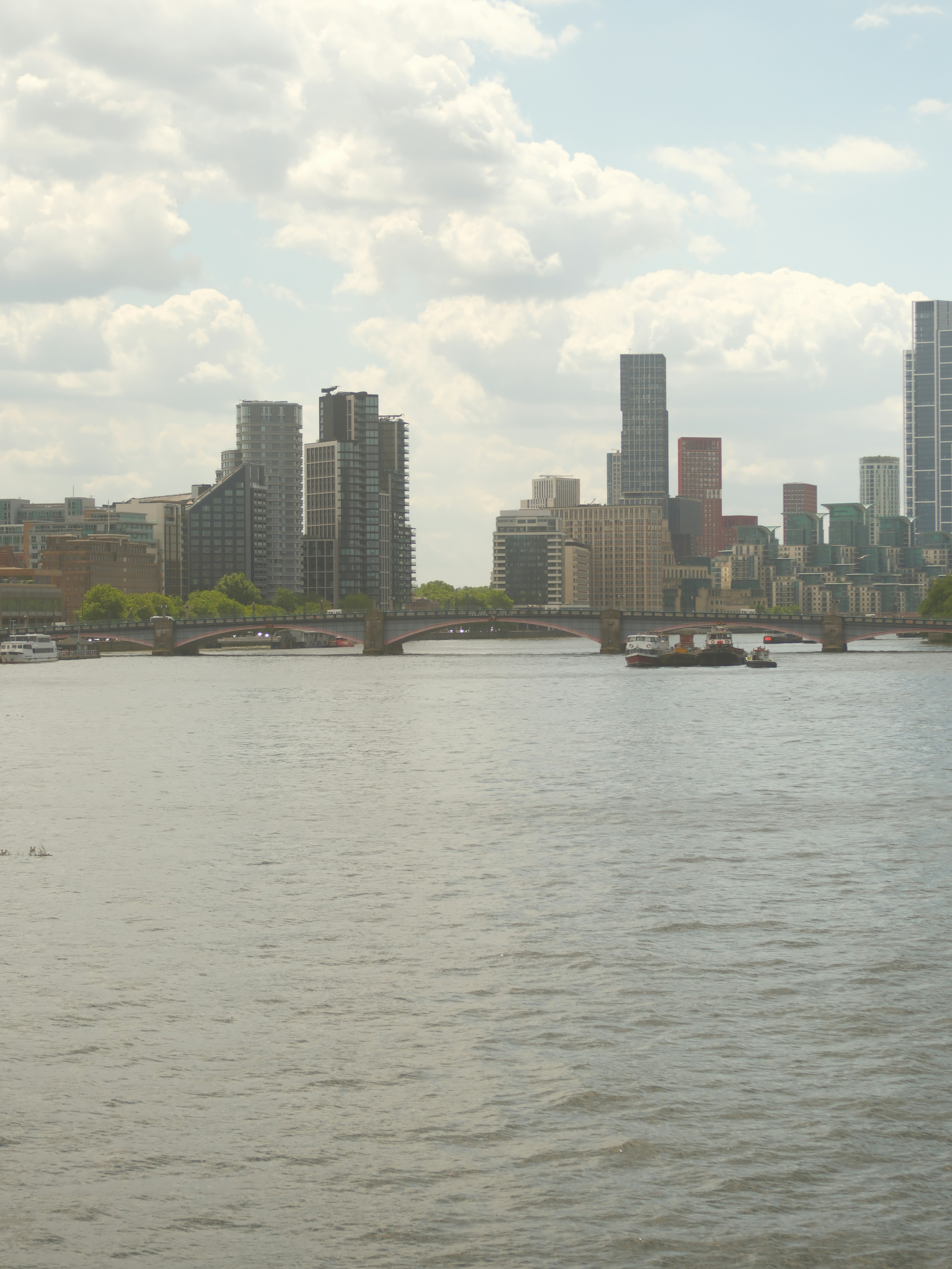 Urban Reflections: A City by the River