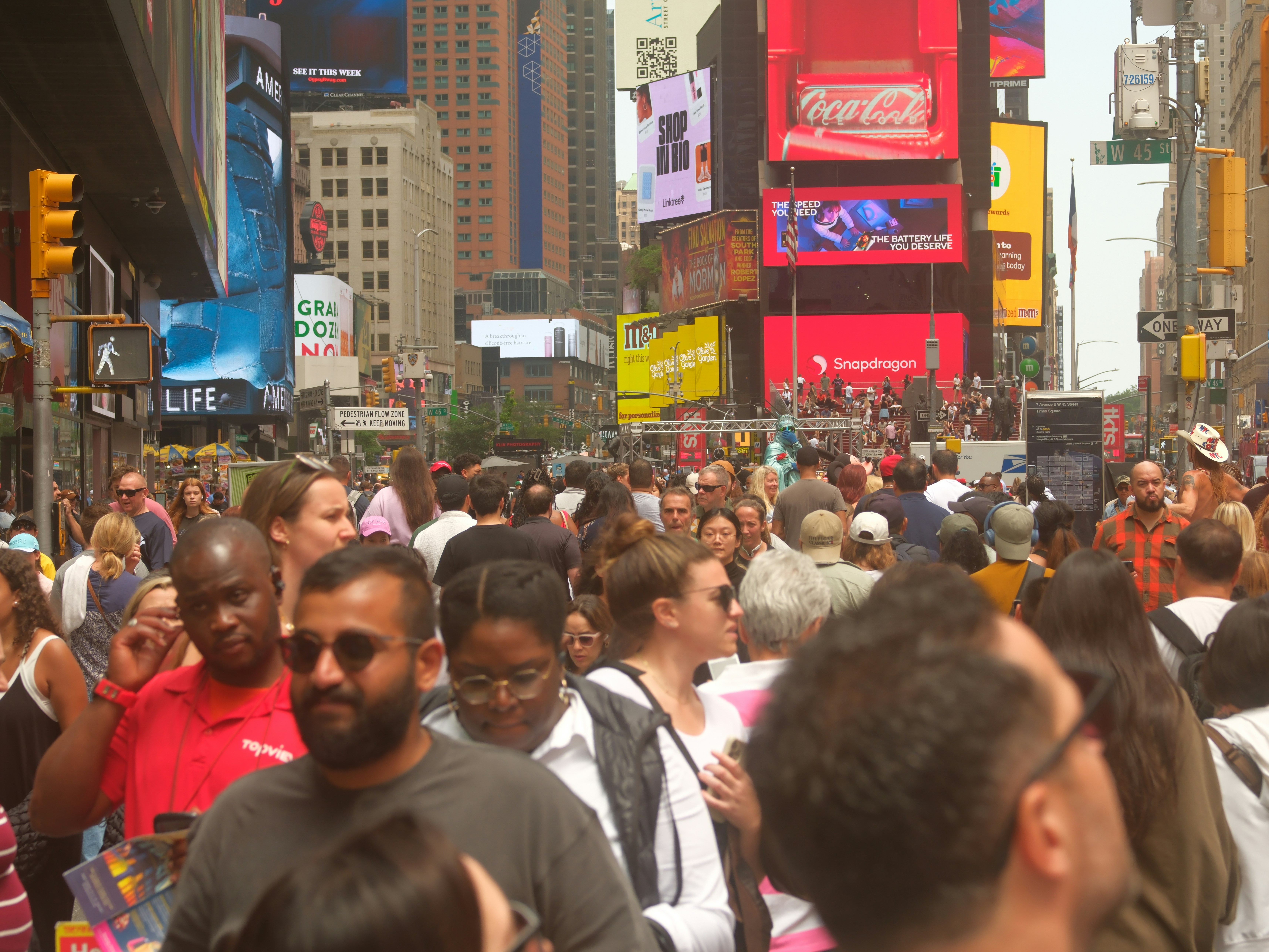 The Pulse of the City: A Day in Times Square