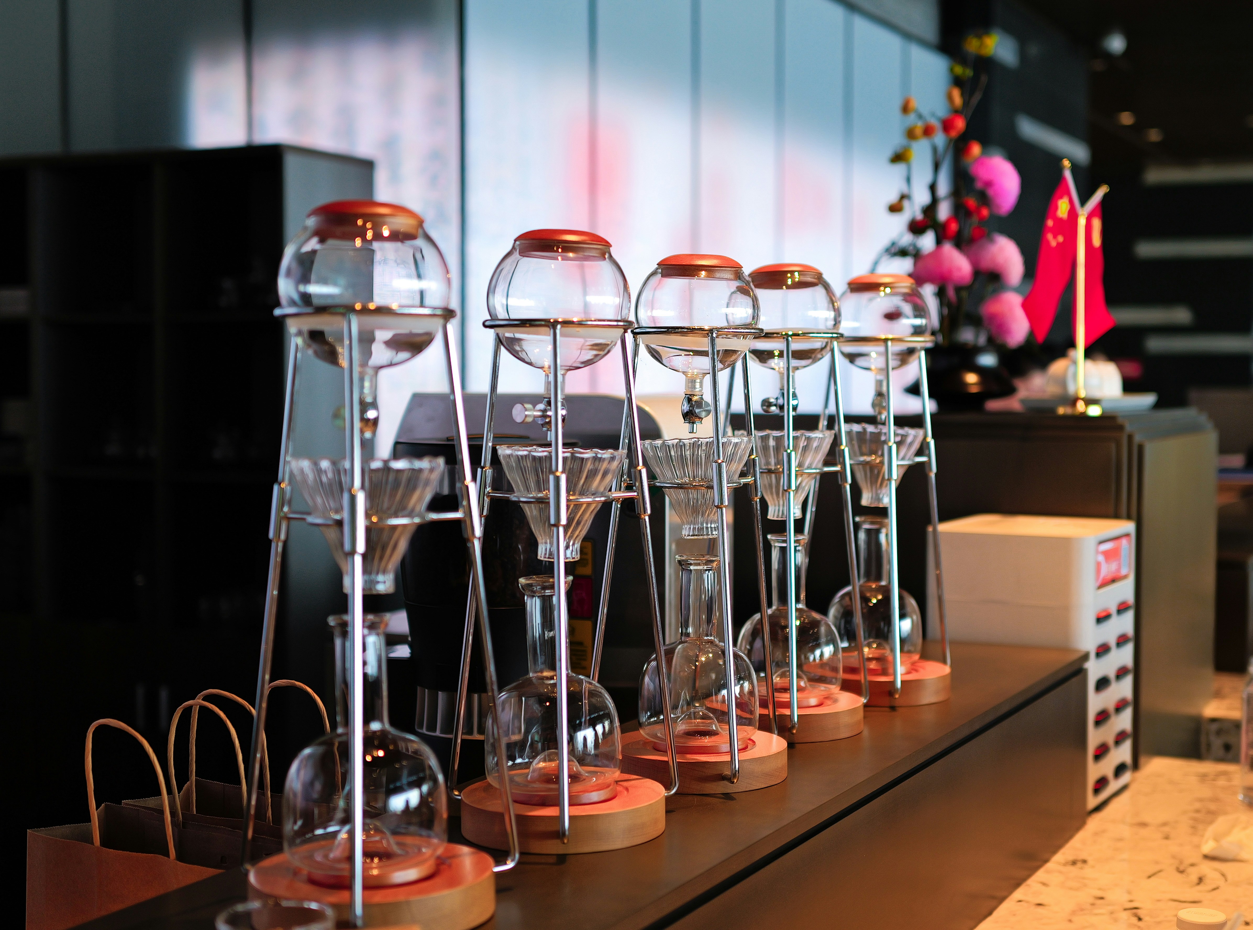Artistry in Brewing: The Elegant Coffee Setup