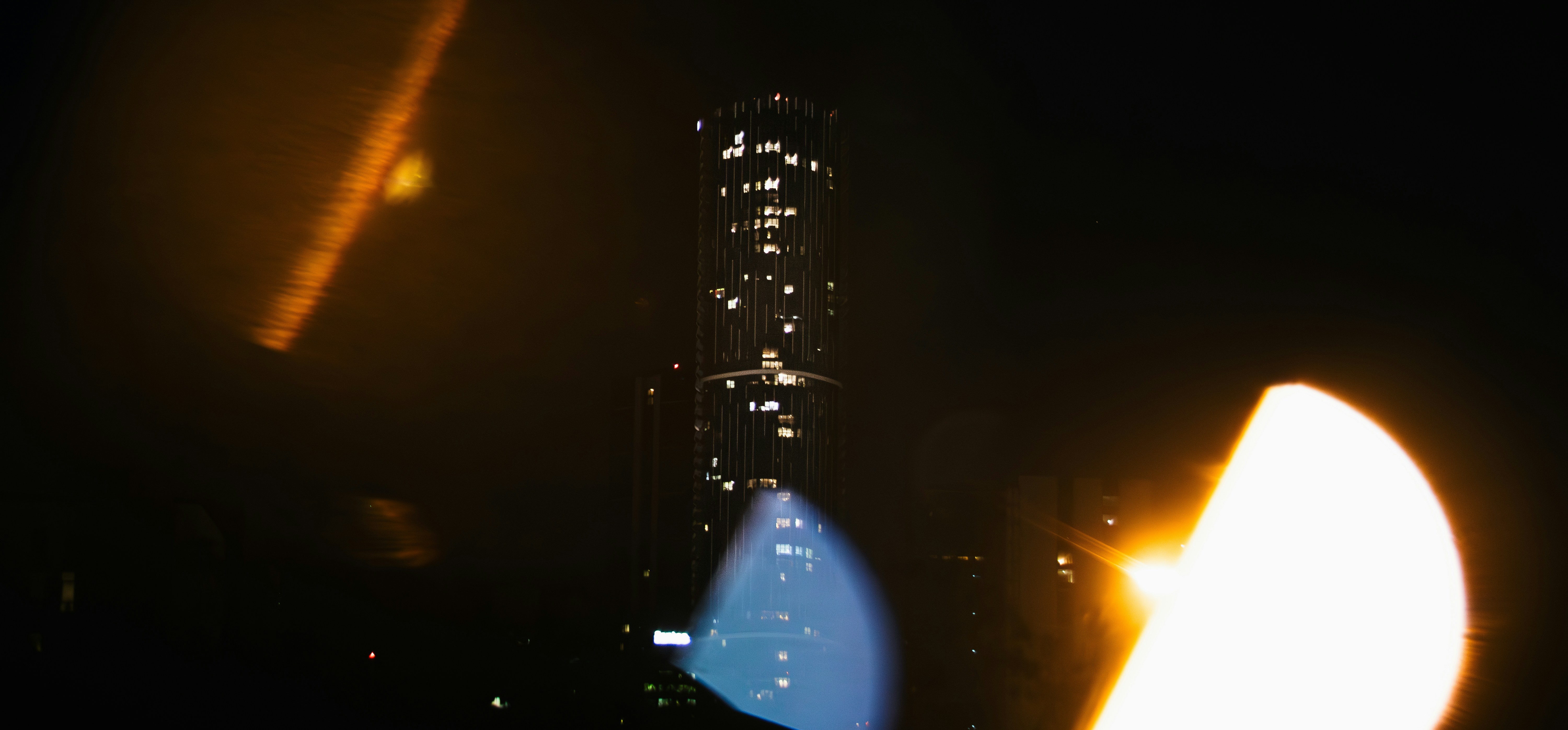 Urban Nightscape: A Dance of Lights
