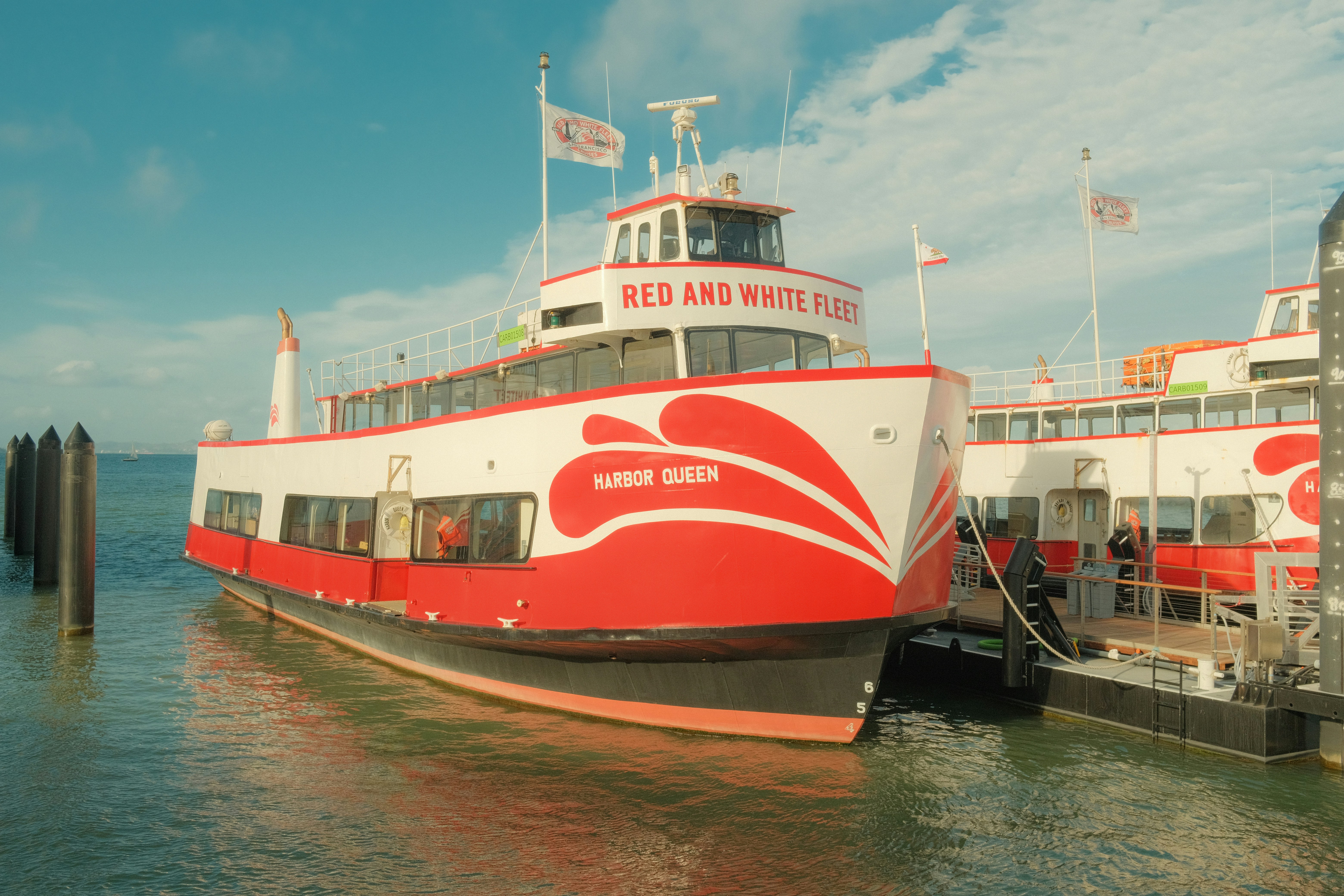 Harbor Queen: A Nautical Icon at Dock